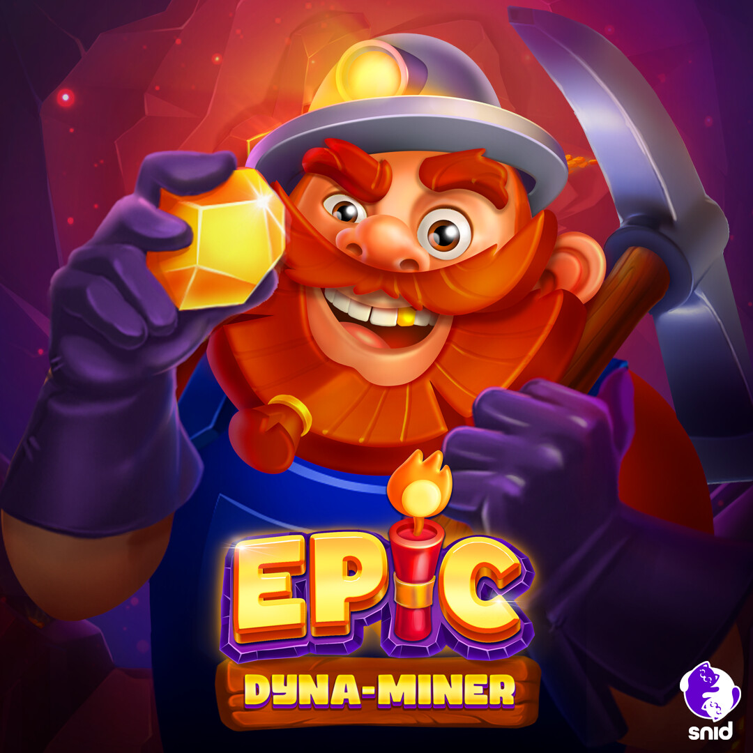 ArtStation - Epic Dyna-Miner Slot Game