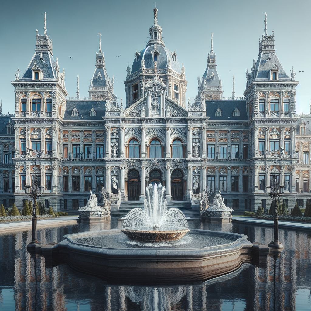 ArtStation - Palace. Fountain