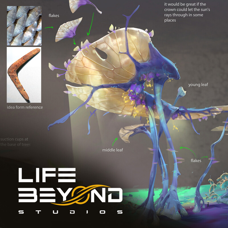 ArtStation - Large Arc tree