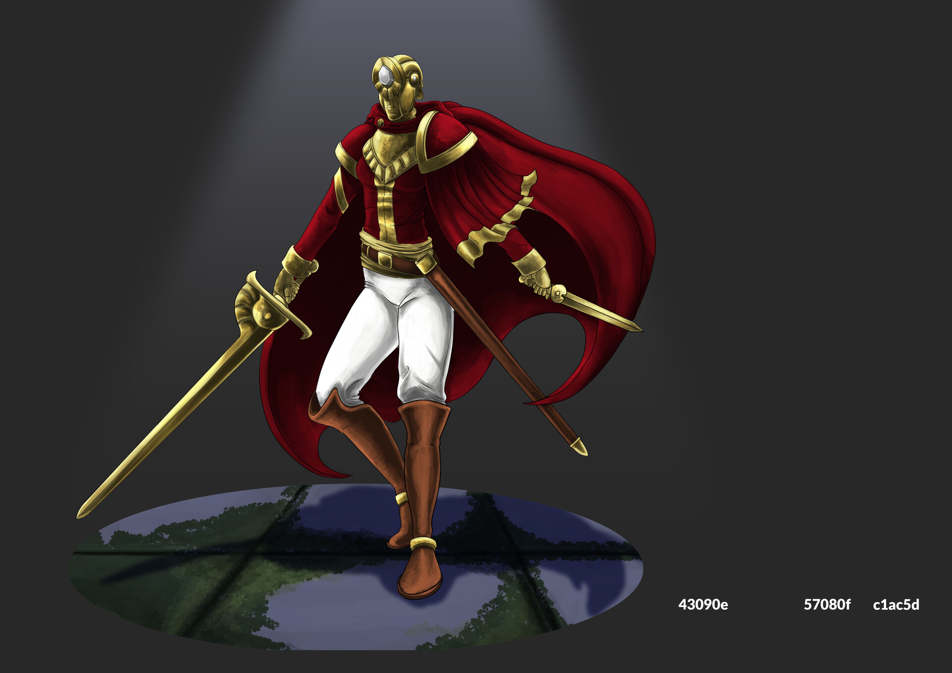 ArtStation - Character Design: Automata Swordsman