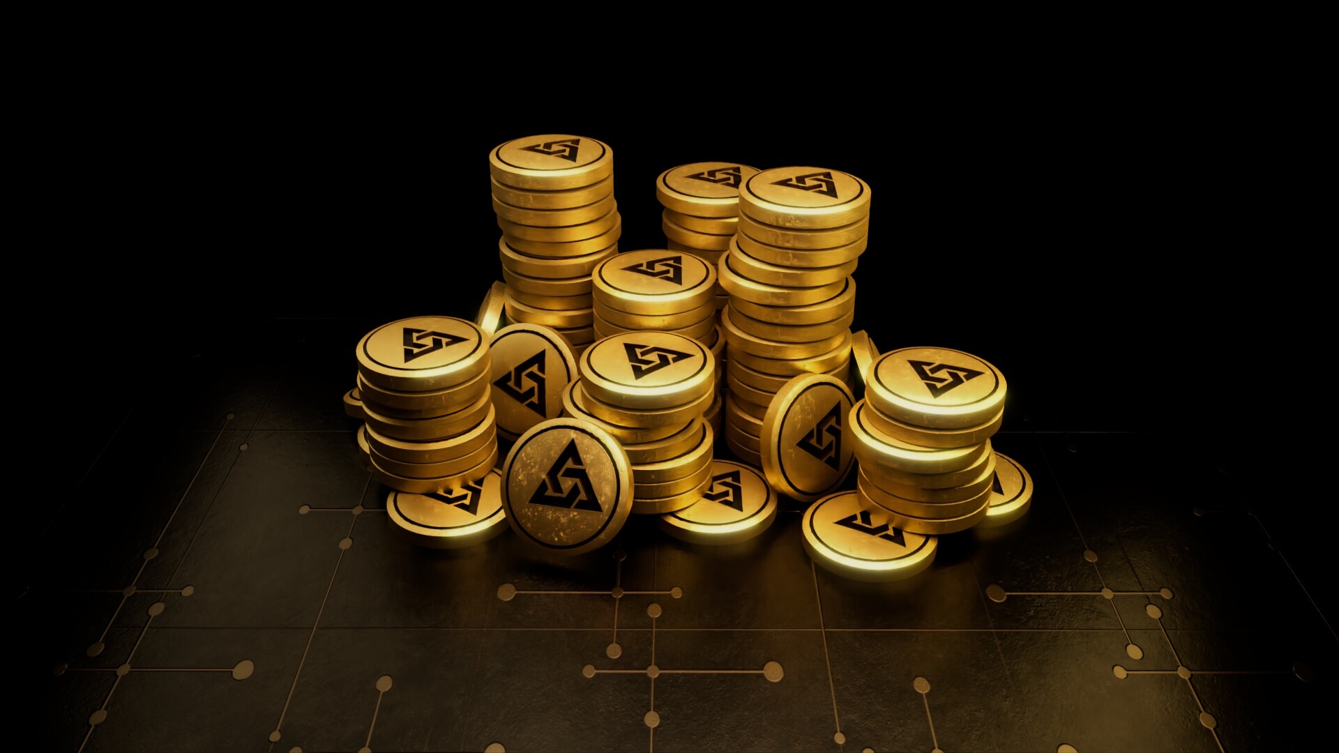 ArtStation - Fps Shooter 3d Coins Render