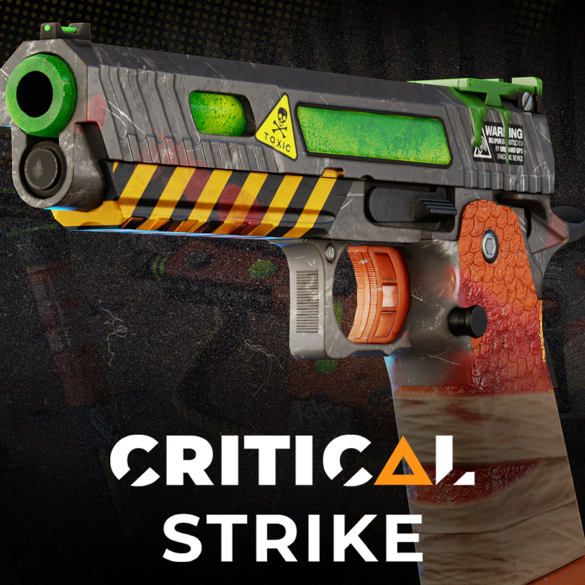 ArtStation - CRITICAL STRIKE: ''TOXIC'' Weapon Skin Collection ...