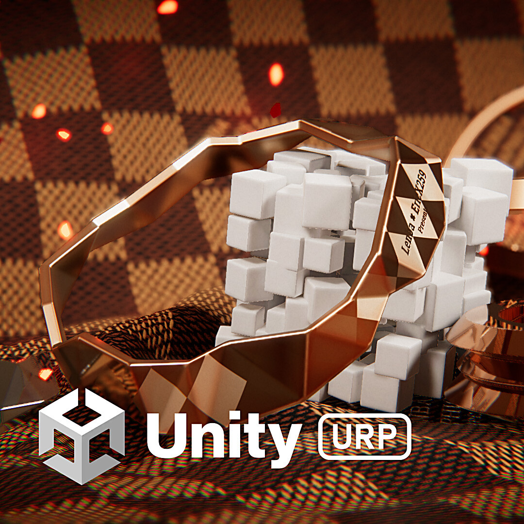 ArtStation - Screen Space Reflection: Jewelry with Blender Geometry Nodes