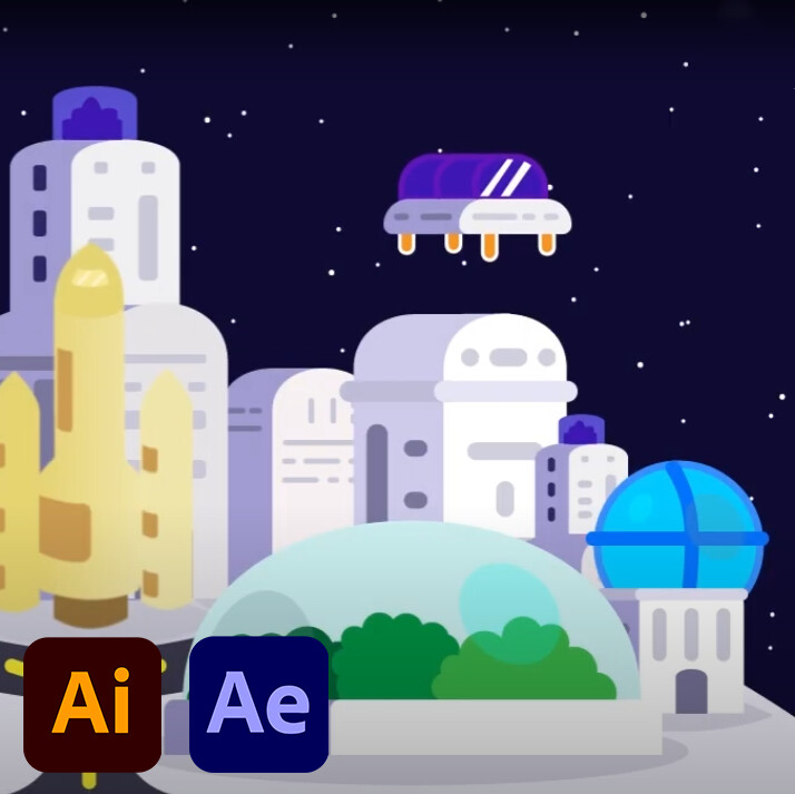 ArtStation - Short Space Animation