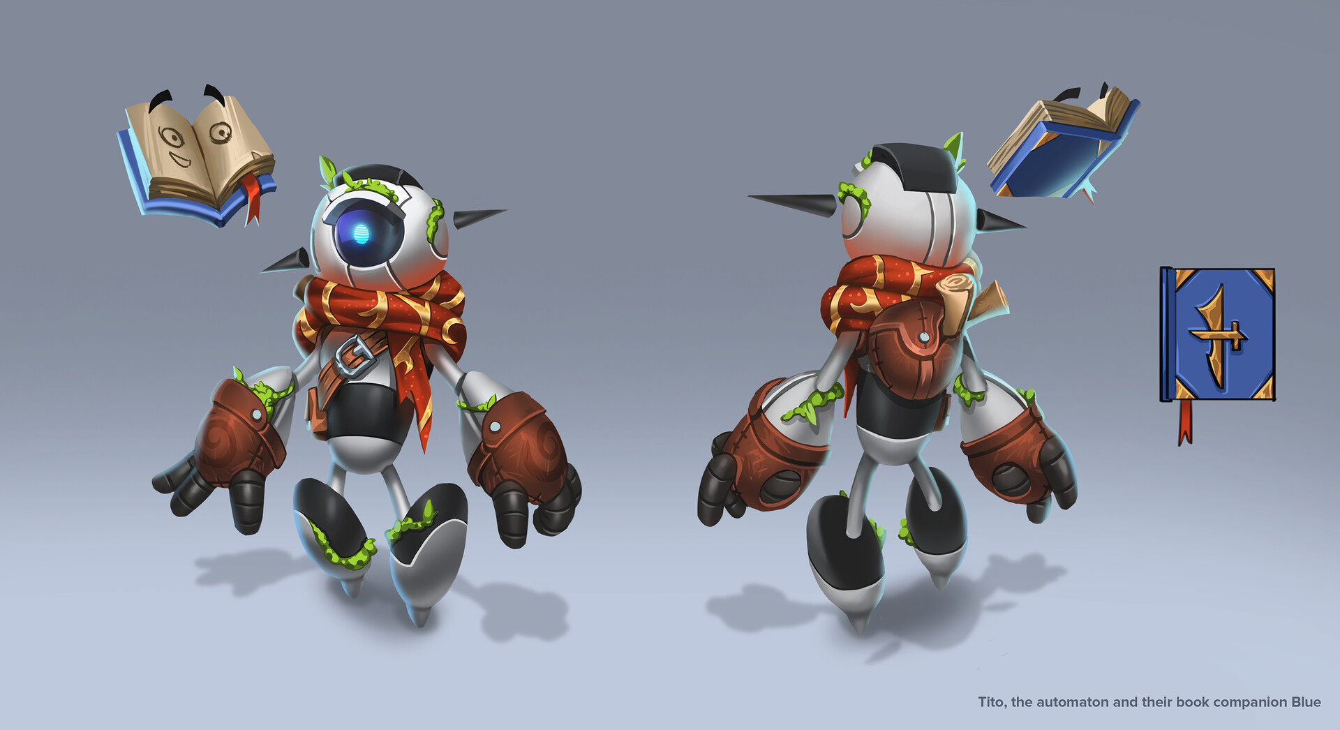 ArtStation - Tito, the automaton