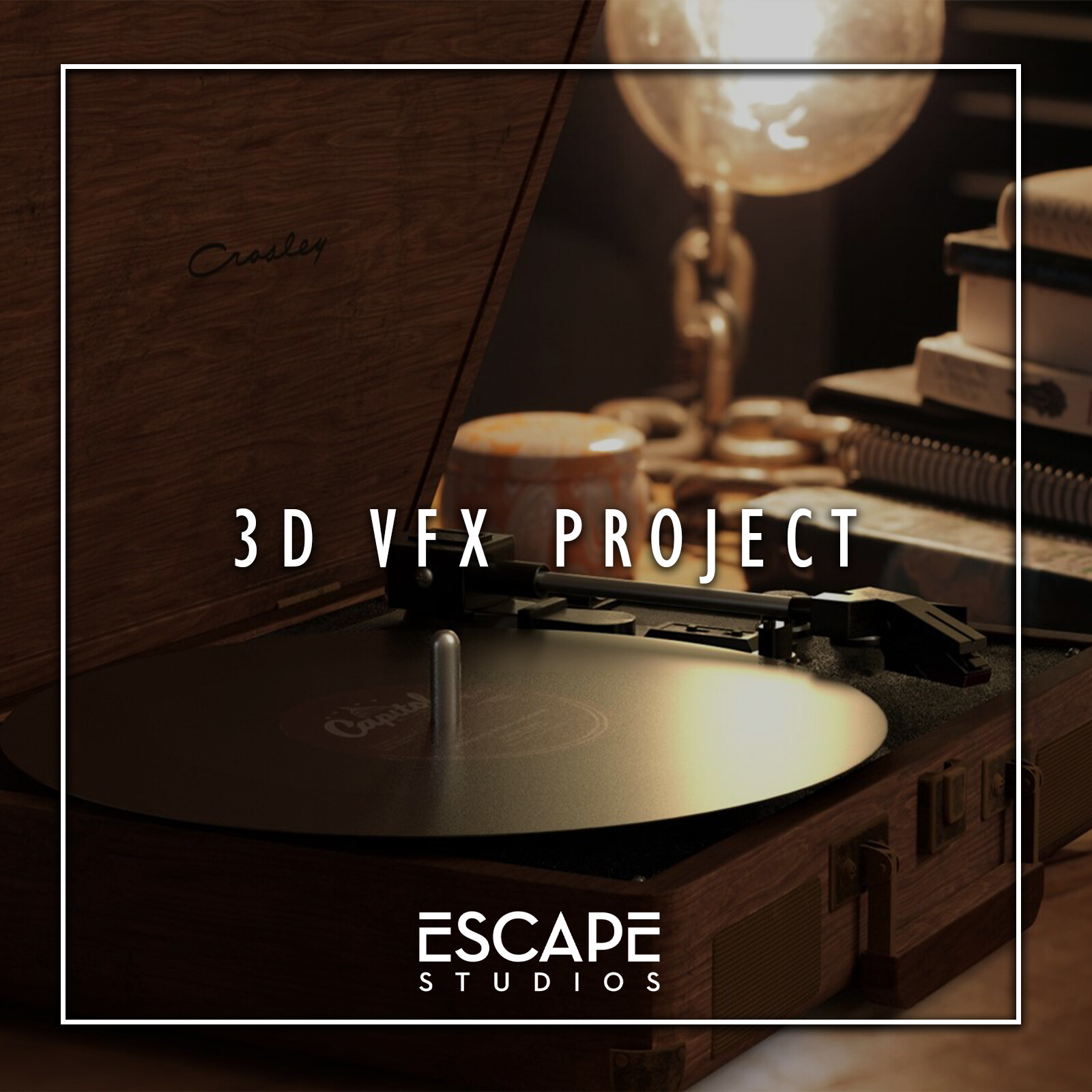 ArtStation - CROSLEY VINYL PLAYER 「3D VFX」