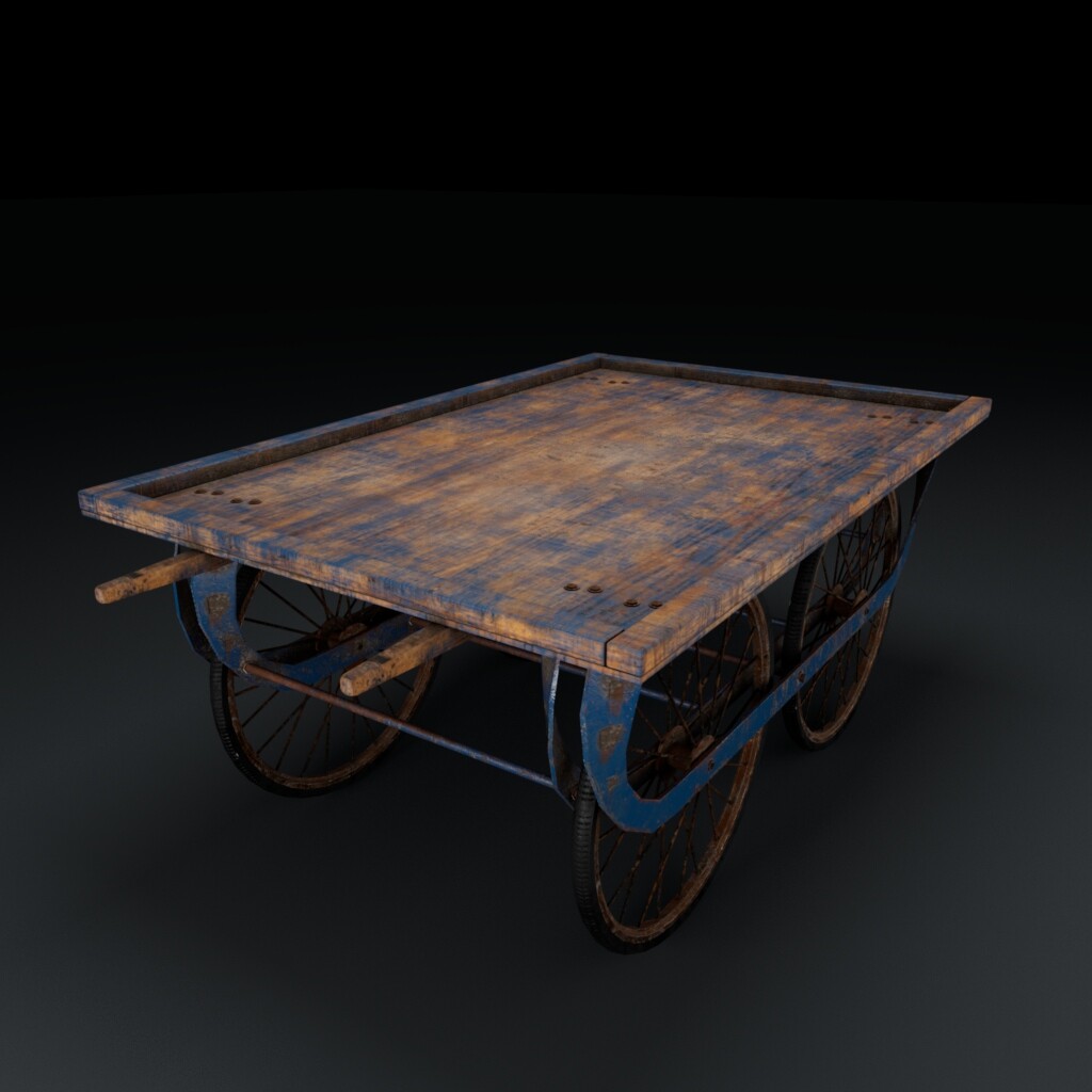 ArtStation - Hand Cart