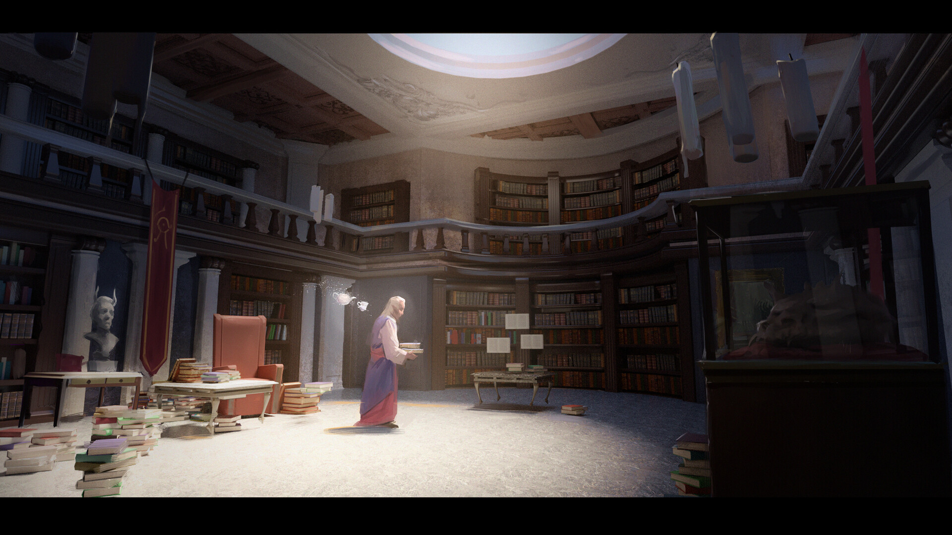 ArtStation - The Unpronounceable - The Librarian