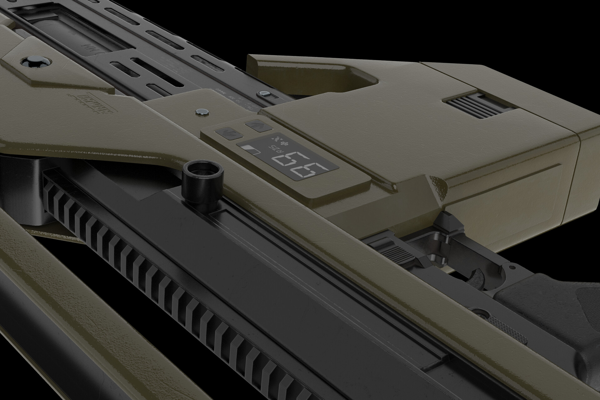 ArtStation - M41A Pulse Rifle - An Alien Fan Work