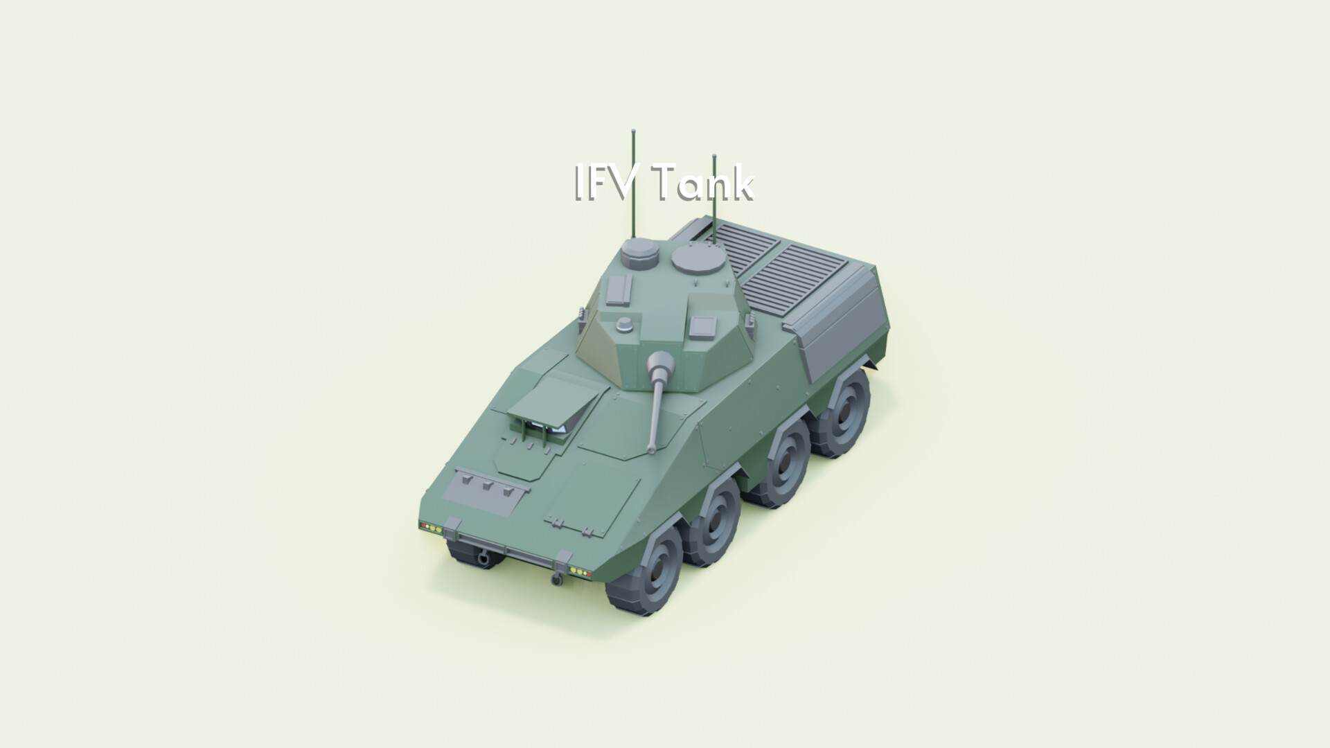 ArtStation - IFV Tank