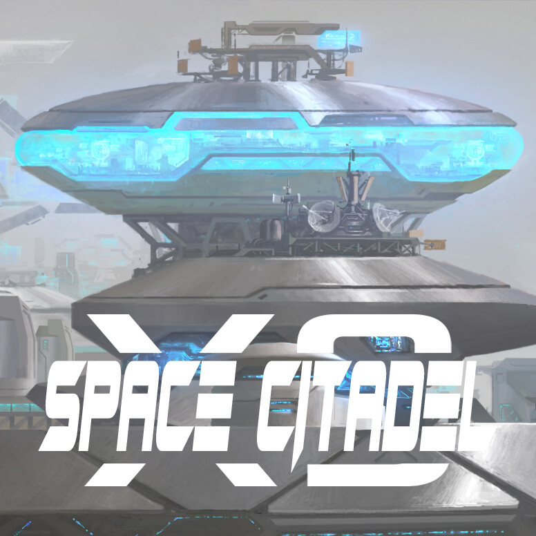 ArtStation - Space Citadel X-9