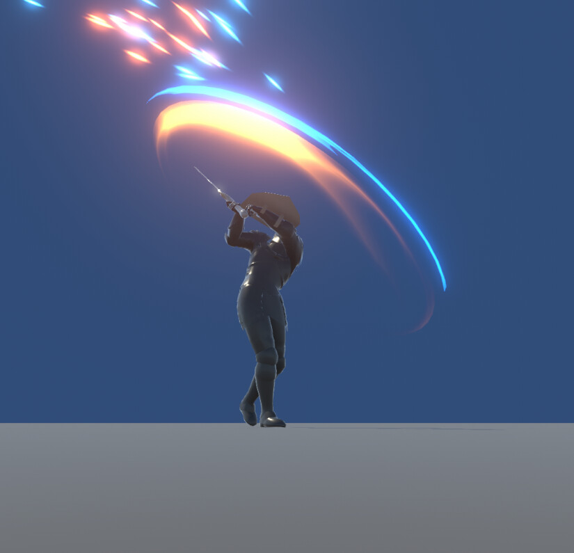 ArtStation - Sword Slash+Particles
