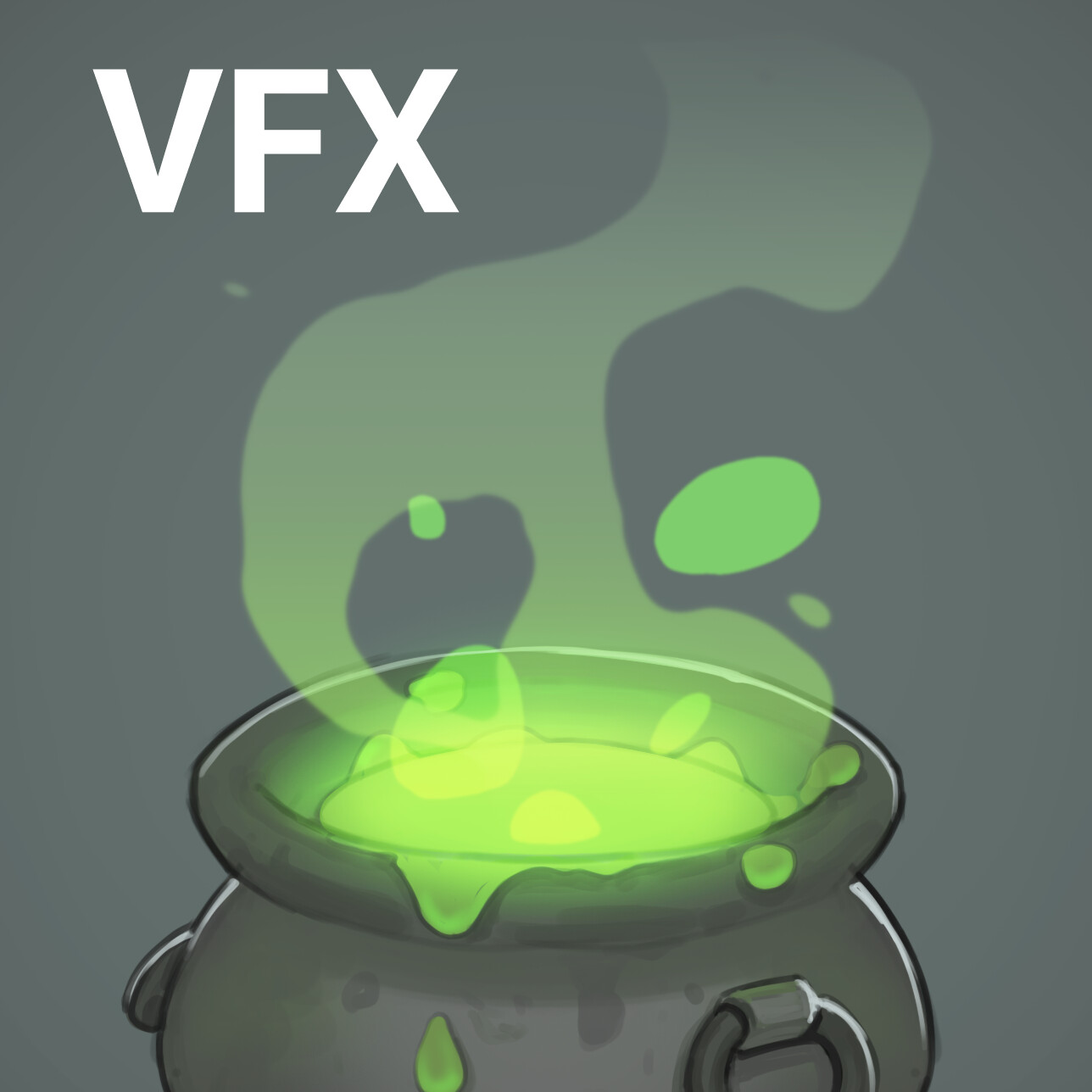 ArtStation - VFX magic cauldron