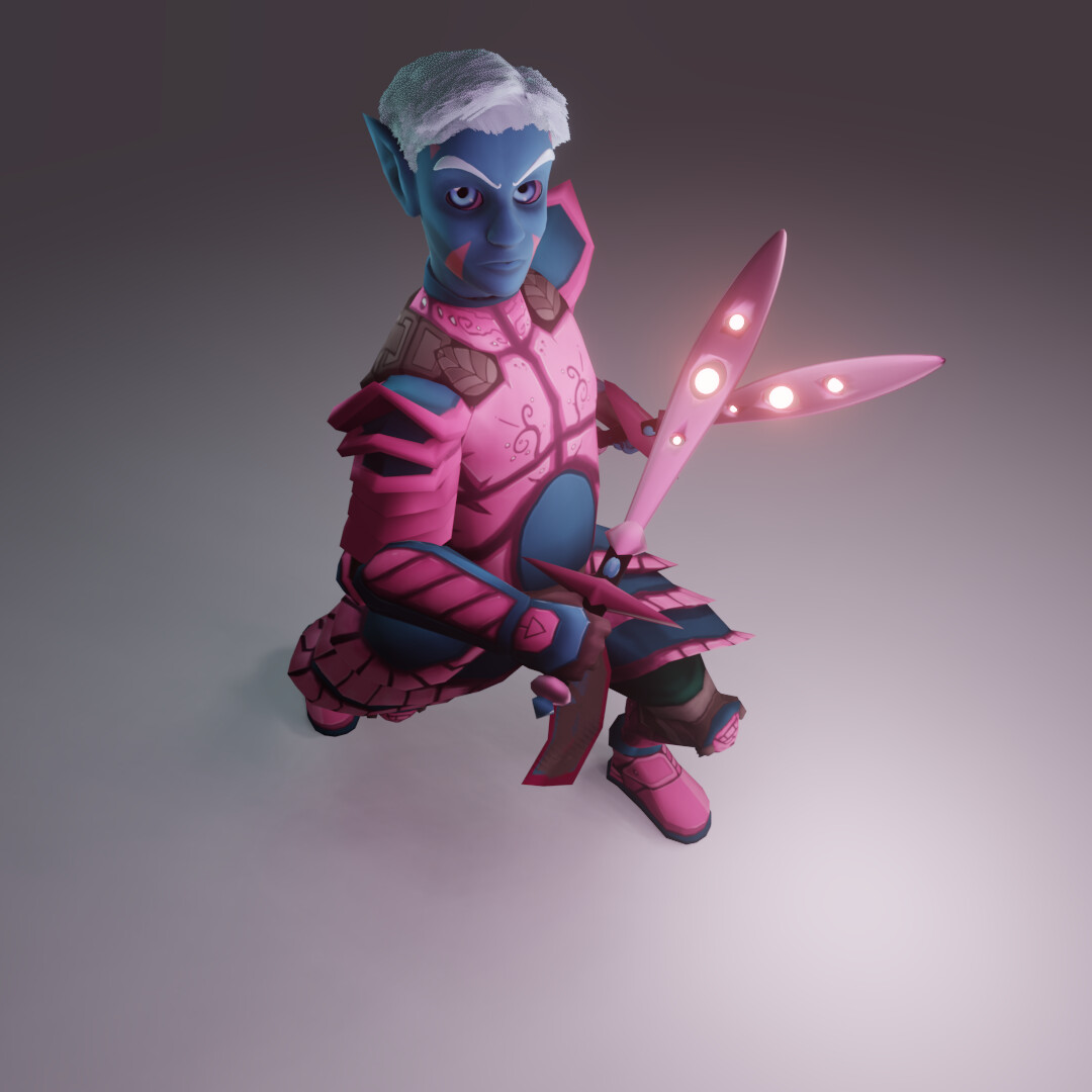 ArtStation - Elf Warrior