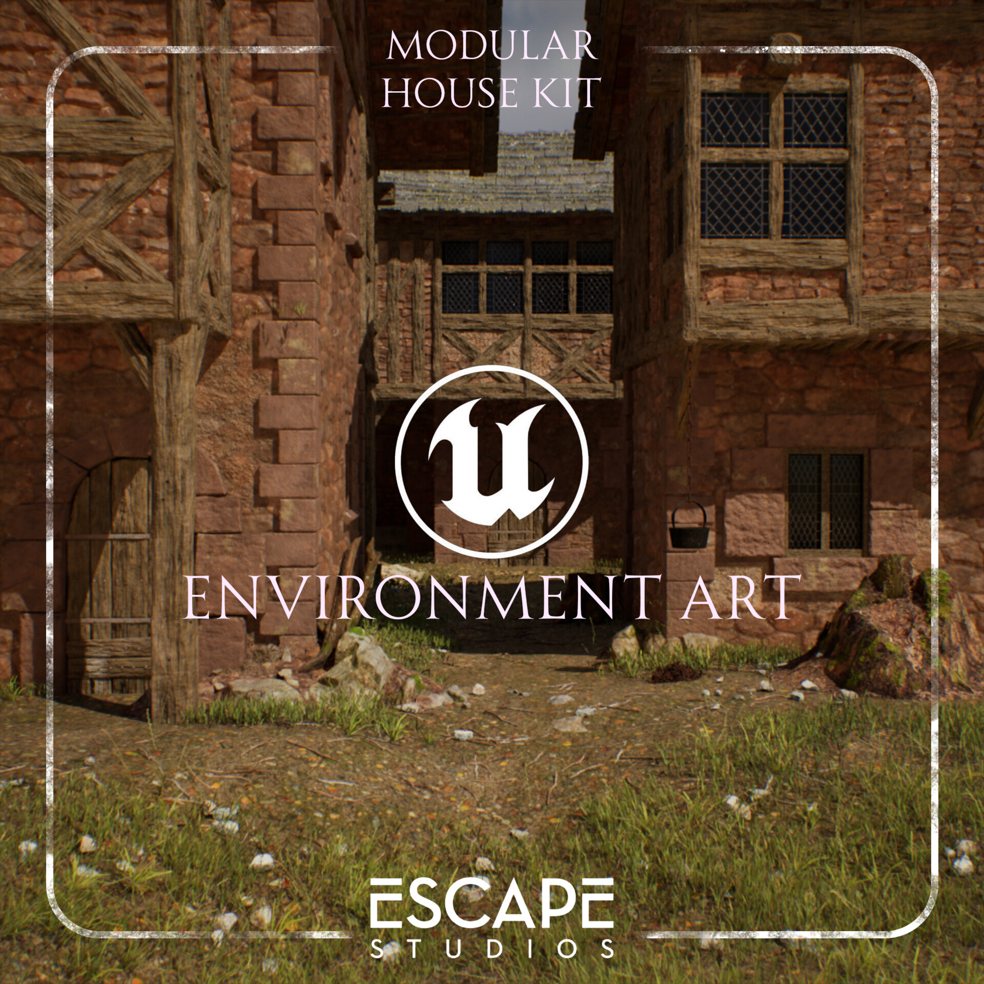 ArtStation - Medieval Modular House Kit