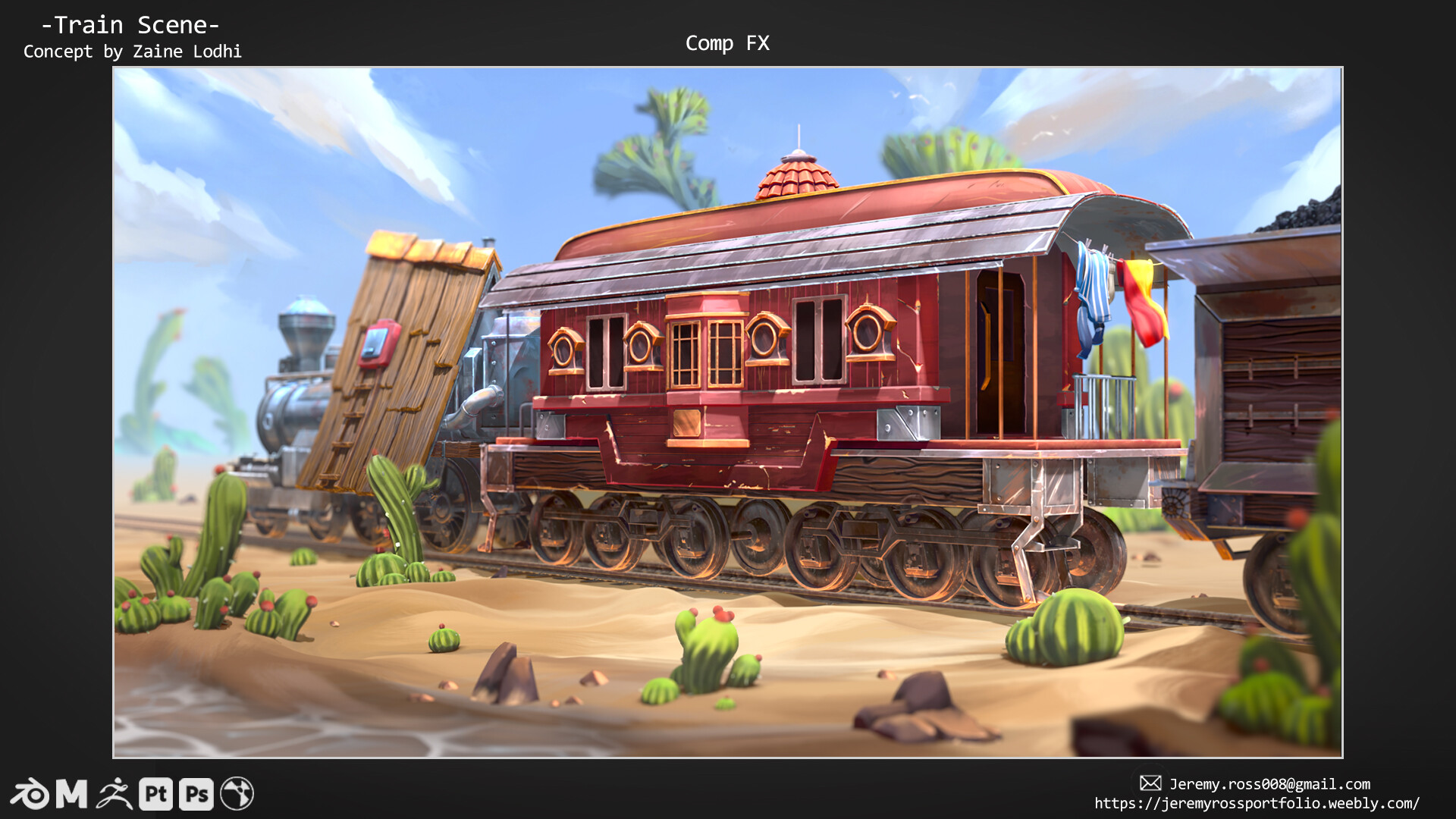 Jeremy Ross - Train Scene