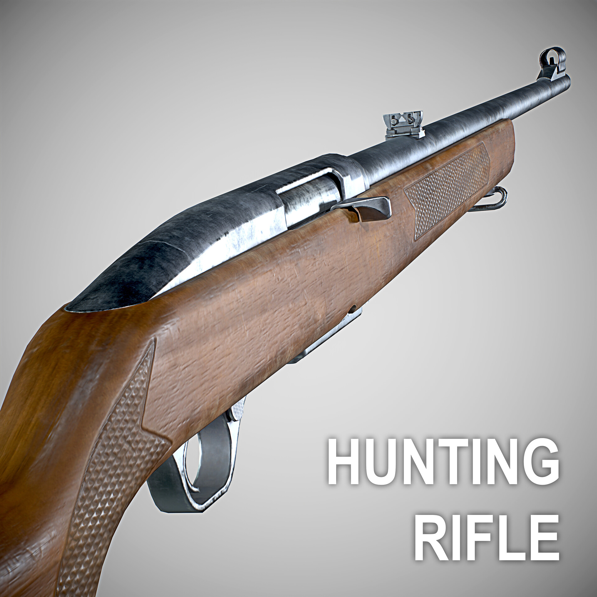 ArtStation - Hunting Rifle