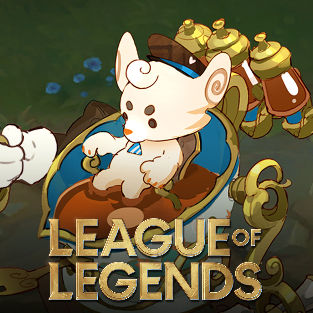 ArtStation - Cafe Cuties Rumble skin concept