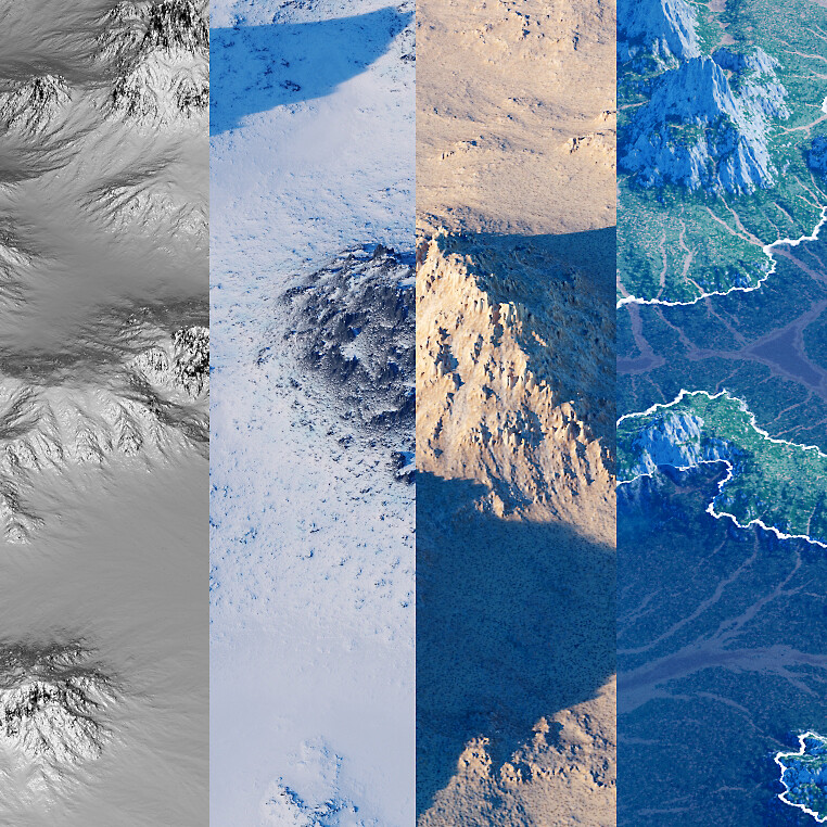 ArtStation - Terrain Work