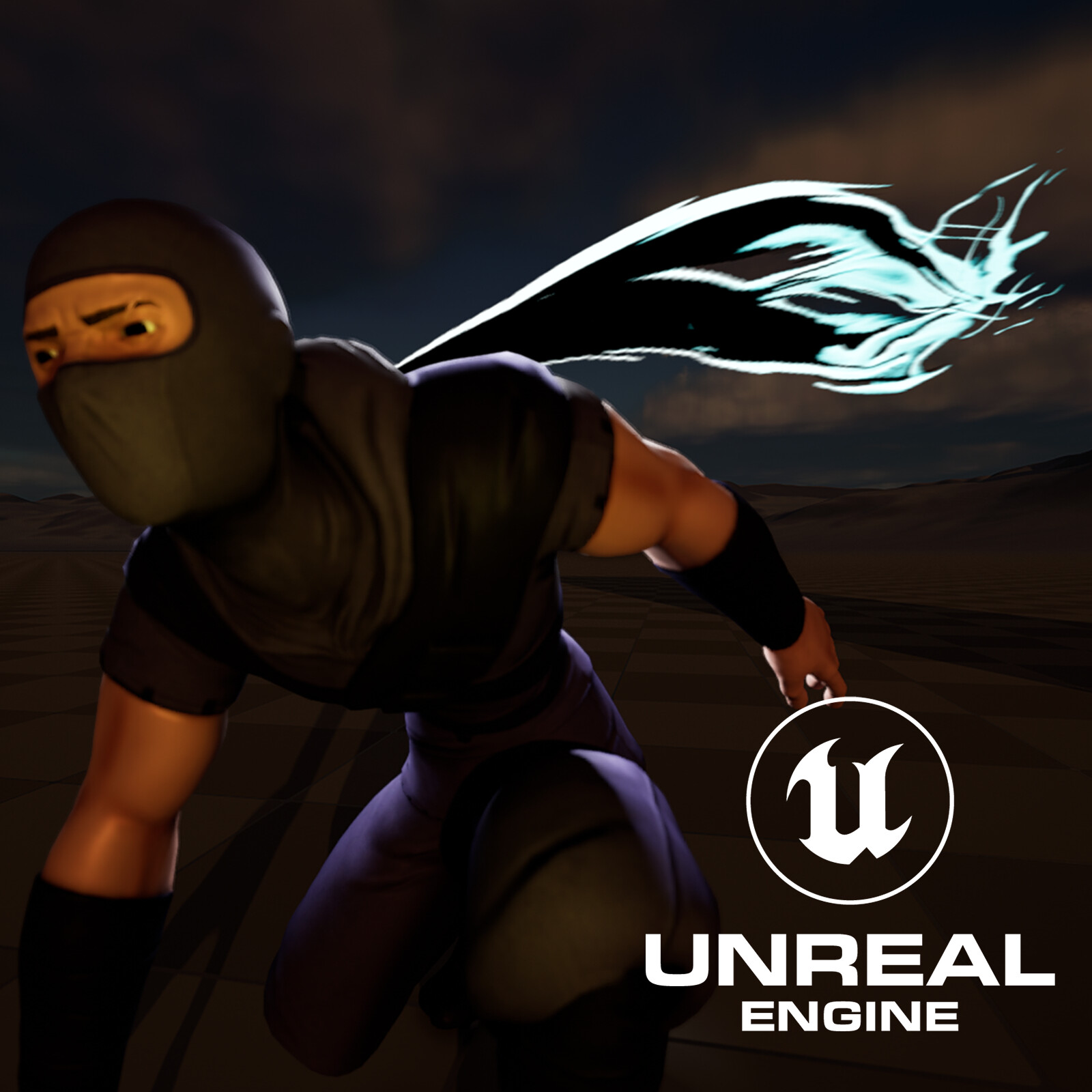 ArtStation - VFX Ninja tail stylized l Unreal Engine