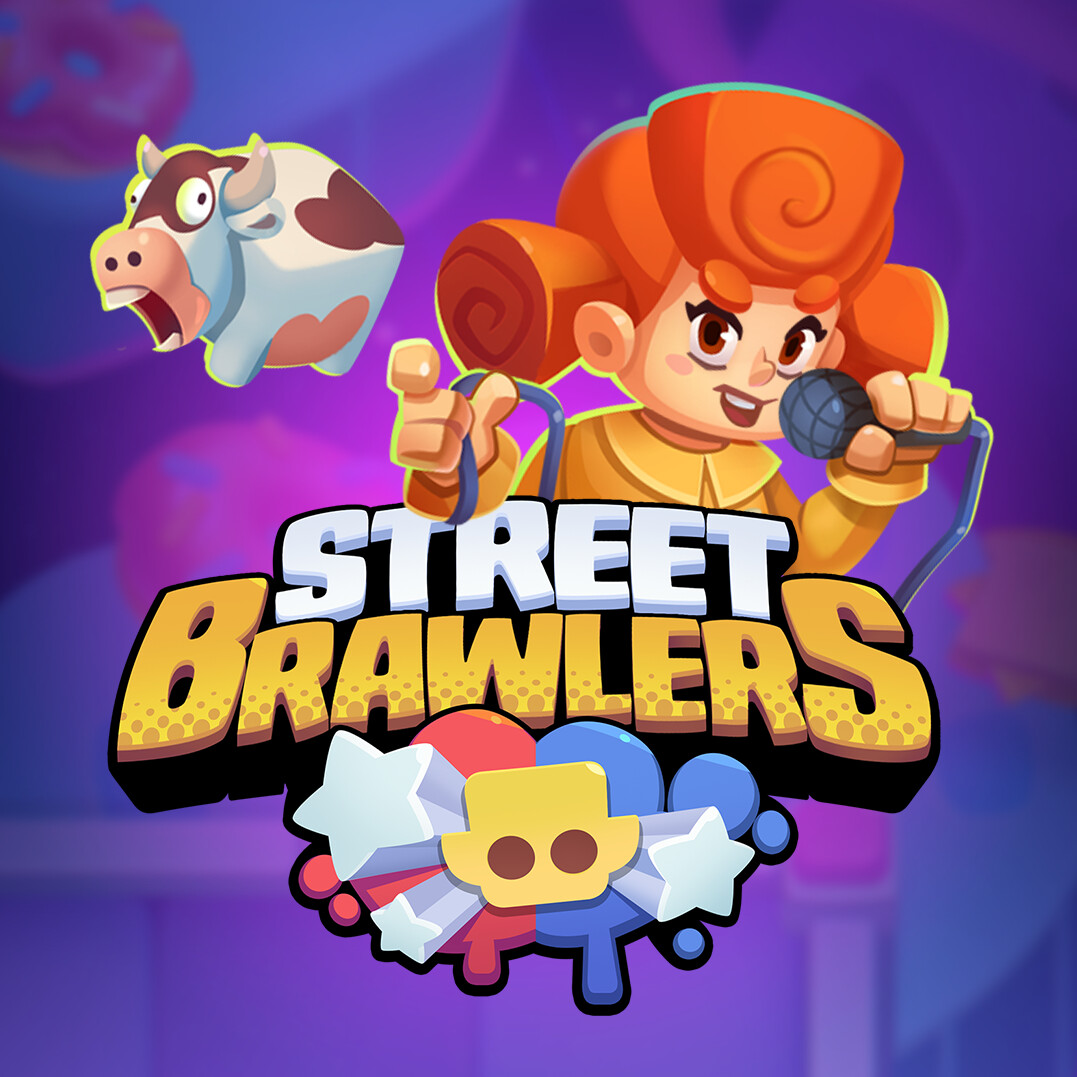 ArtStation - STREET BRAWLERS concept|art|ui