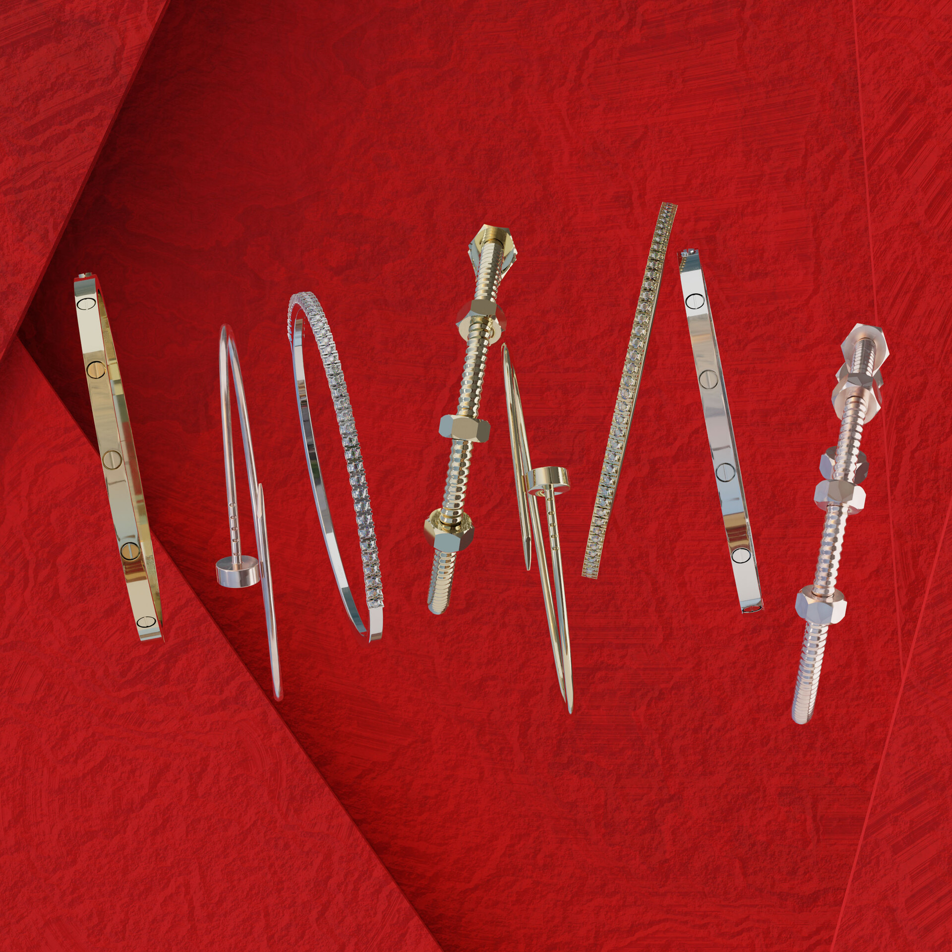 ArtStation - Cartier Jewelry Animation