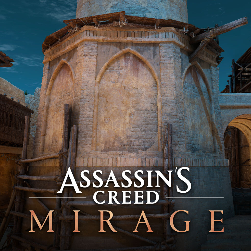 ArtStation - Assassin's Creed Mirage - Architecture Kit - MINARET BASE