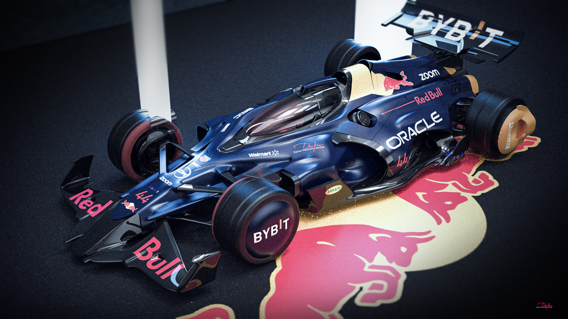 ArtStation - REDBULL FORMULA 1 by DARMAR