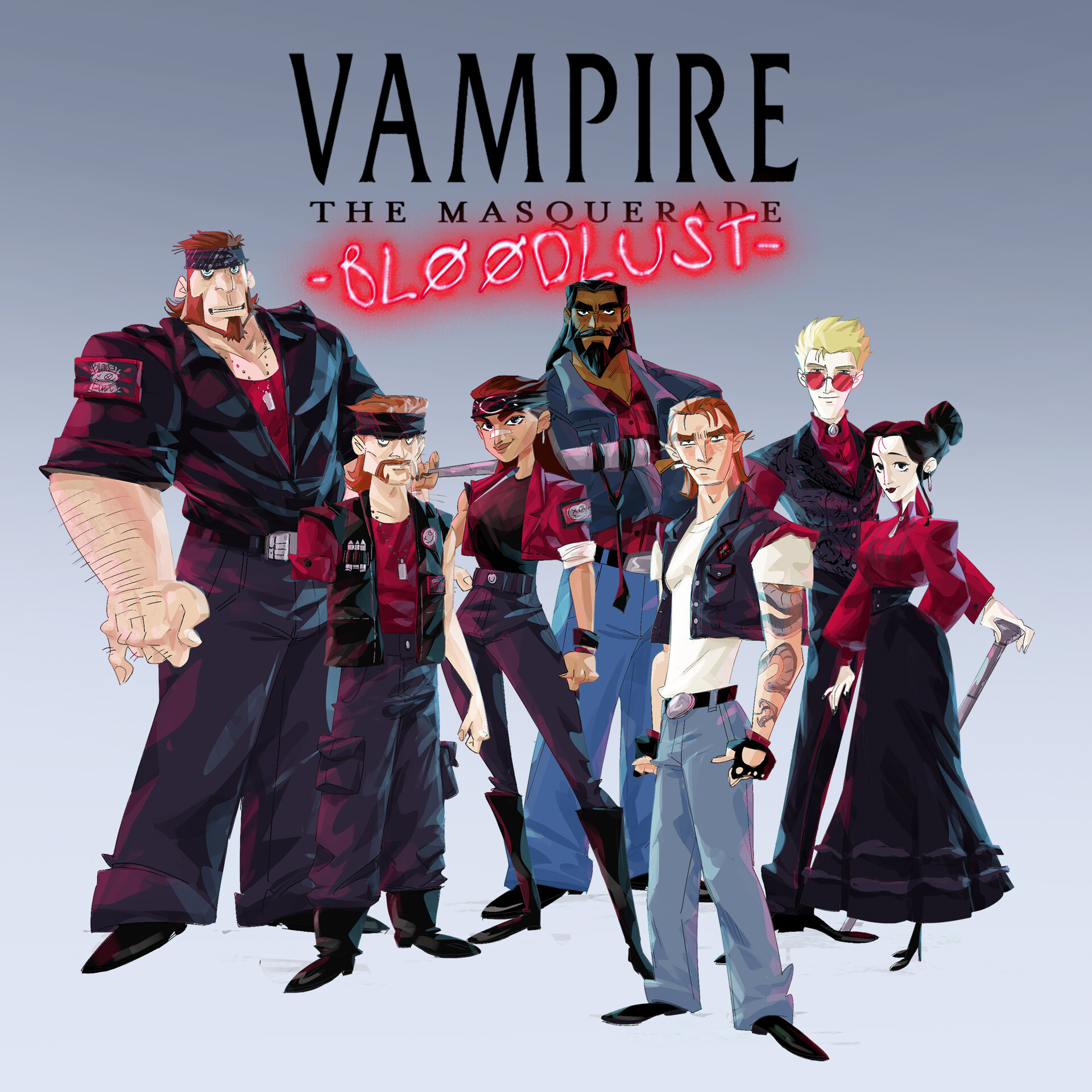 ArtStation - VAMPIRES - Line up!
