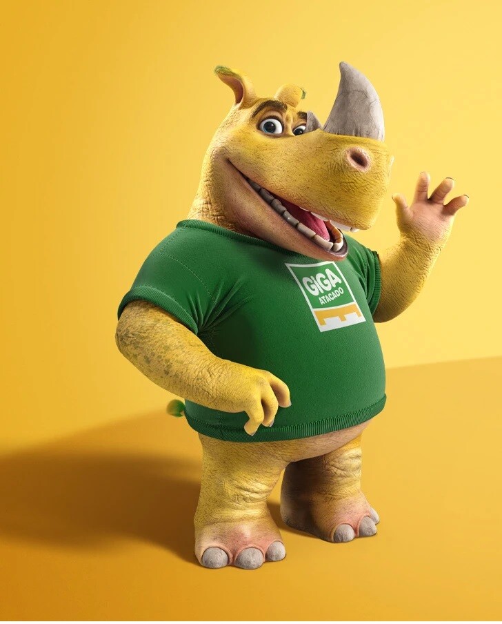 ArtStation - Mascot Giga Atacado