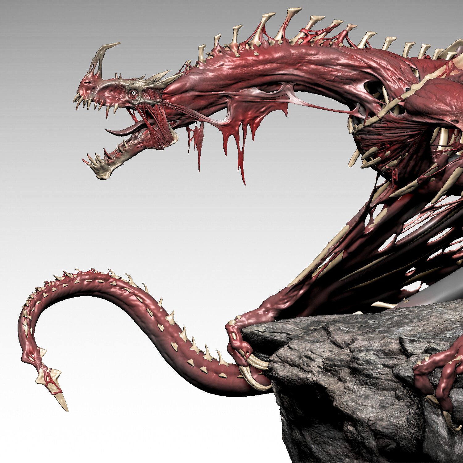 ArtStation - Blood Dragon