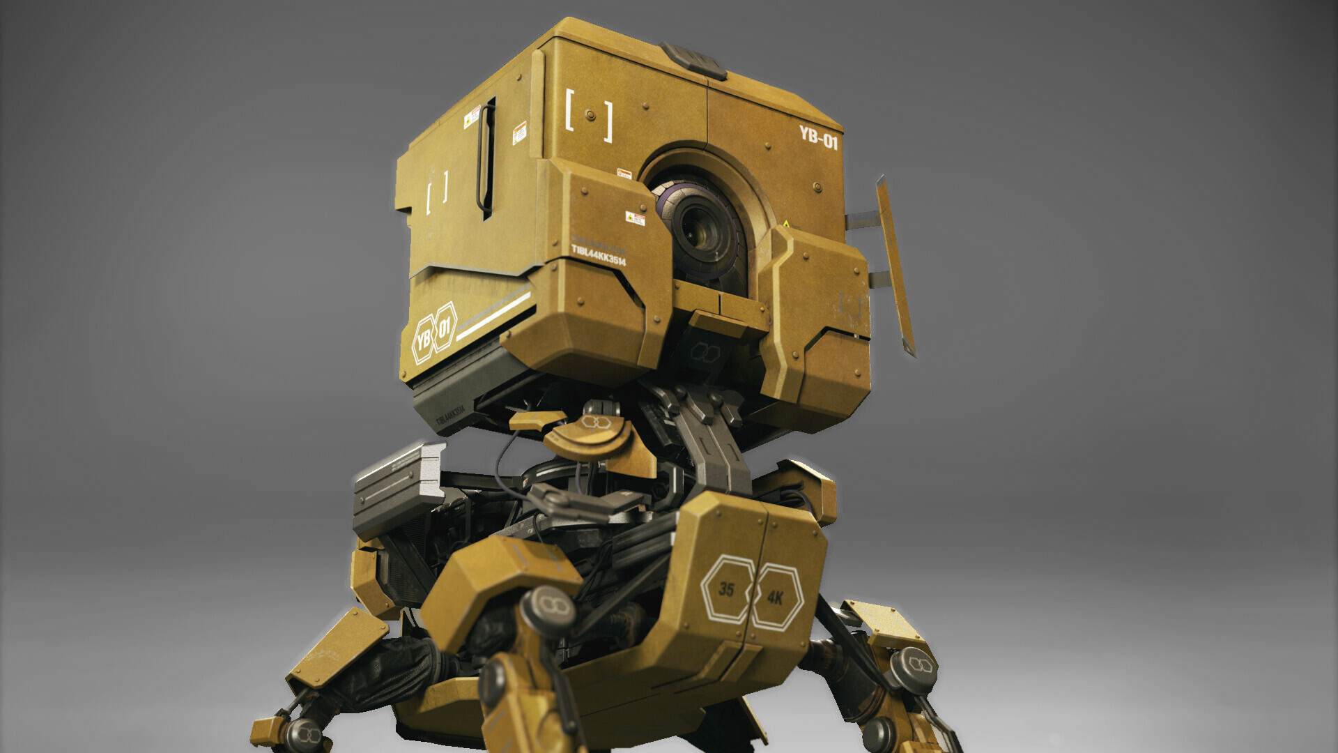 ArtStation - "Yellow Robot"