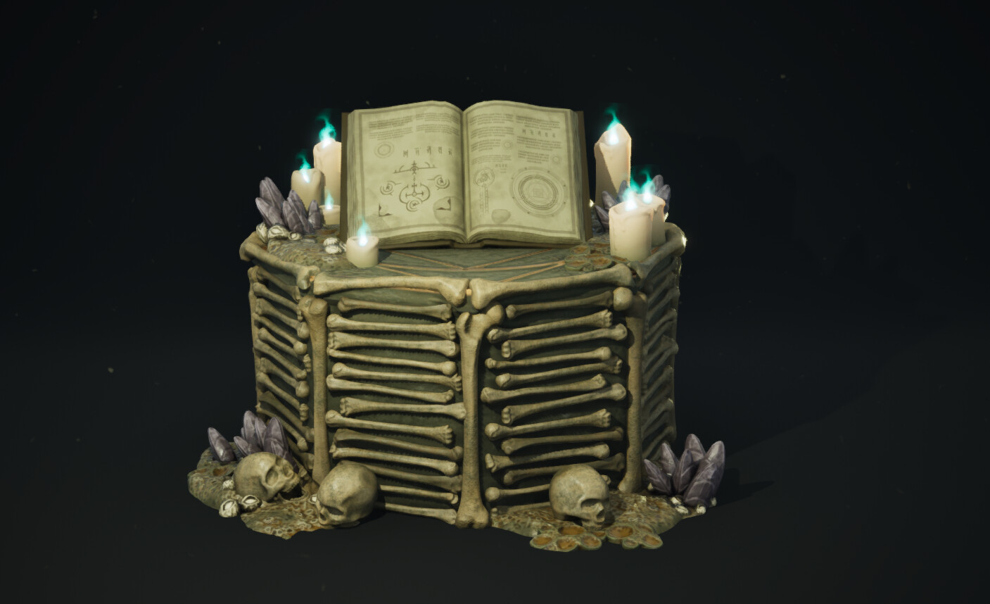 ArtStation - Waterlogged Spellbook