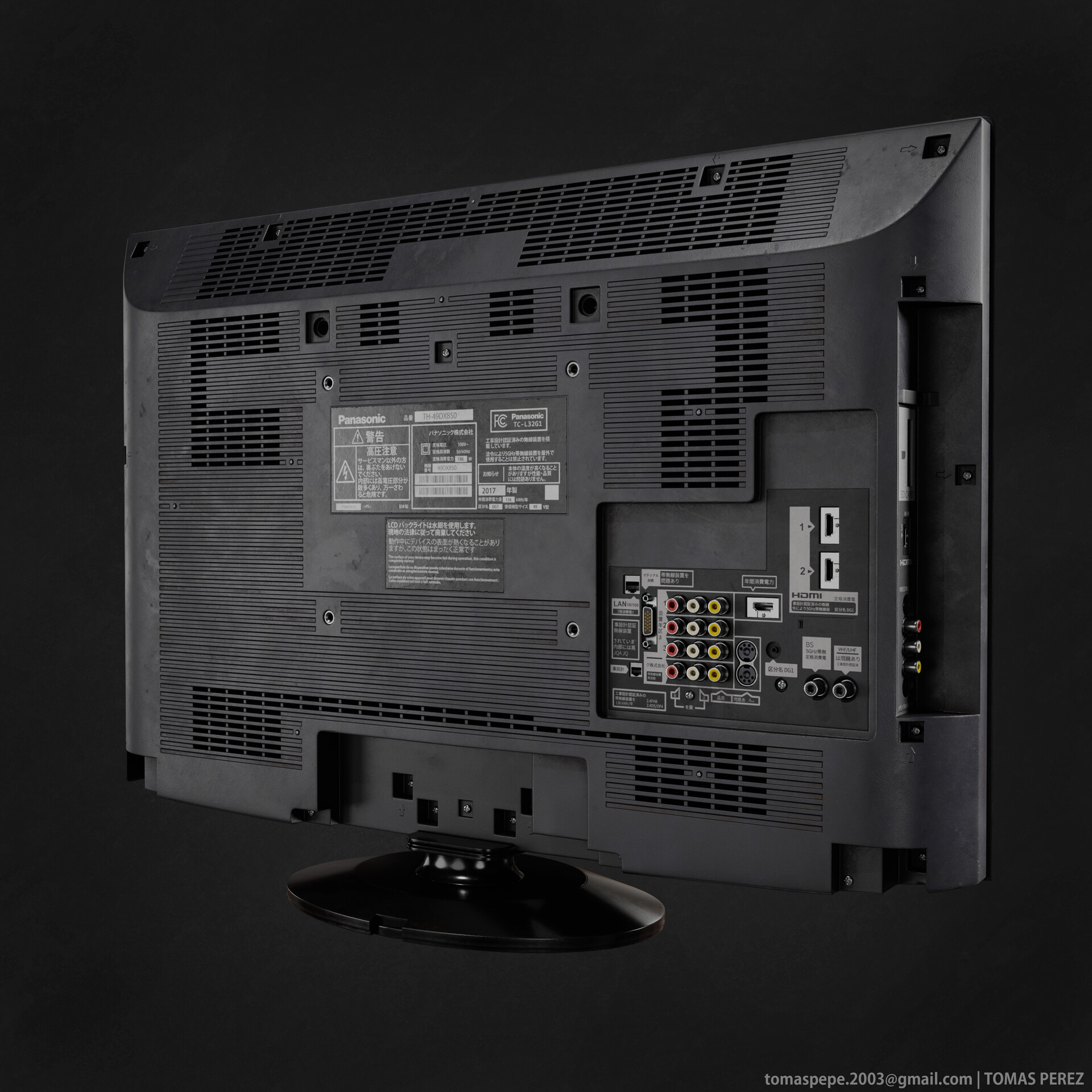 ArtStation - Panasoic Viera TV