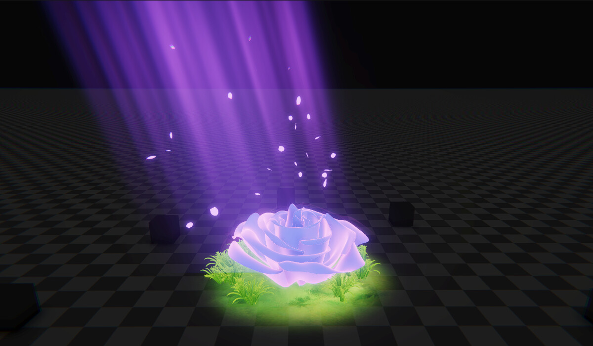 ArtStation - Flower Bloom Heal (Unity VFX)
