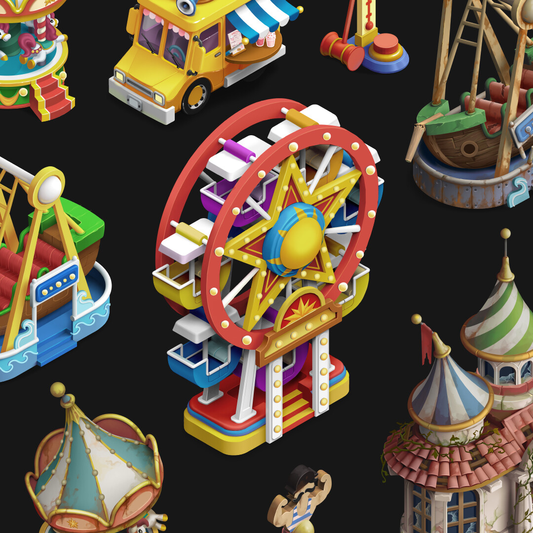 ArtStation - Amusement Park