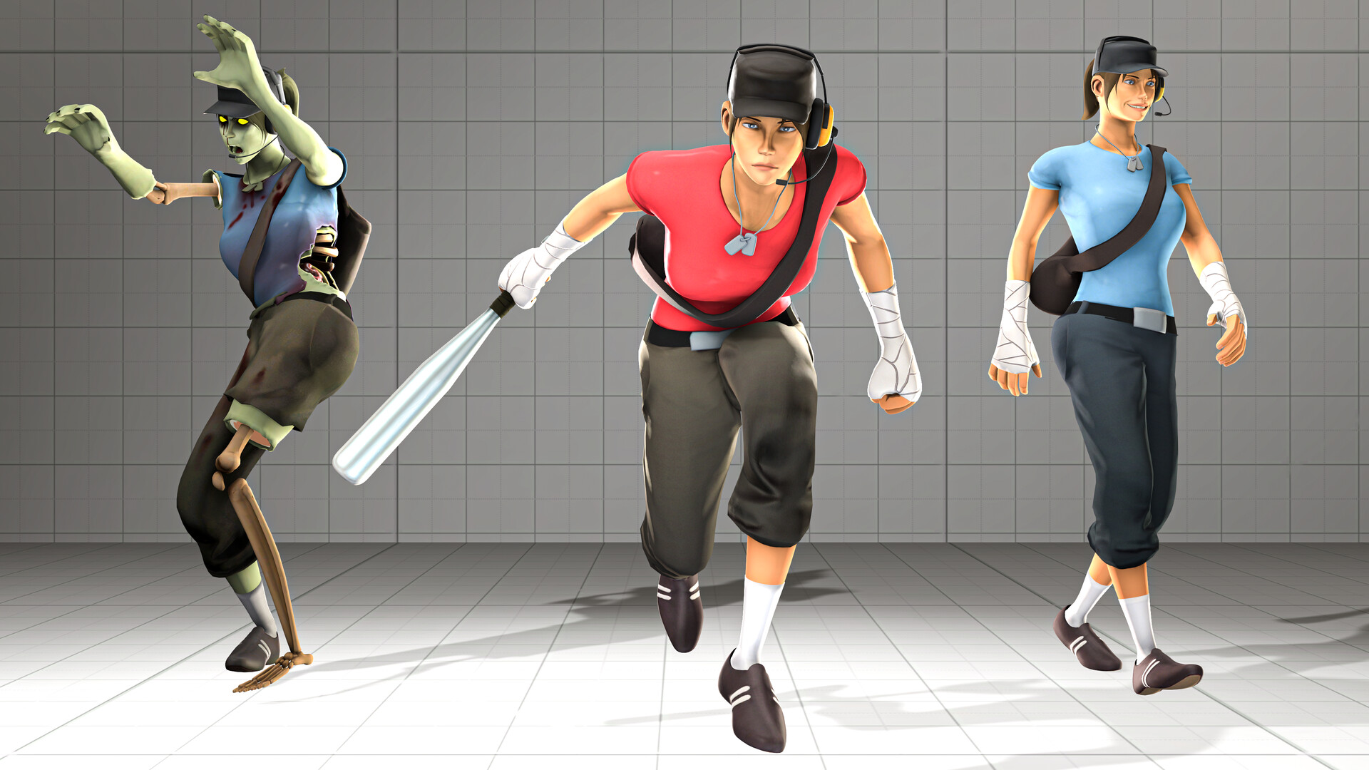 ArtStation - Female Scout Animation Sequences