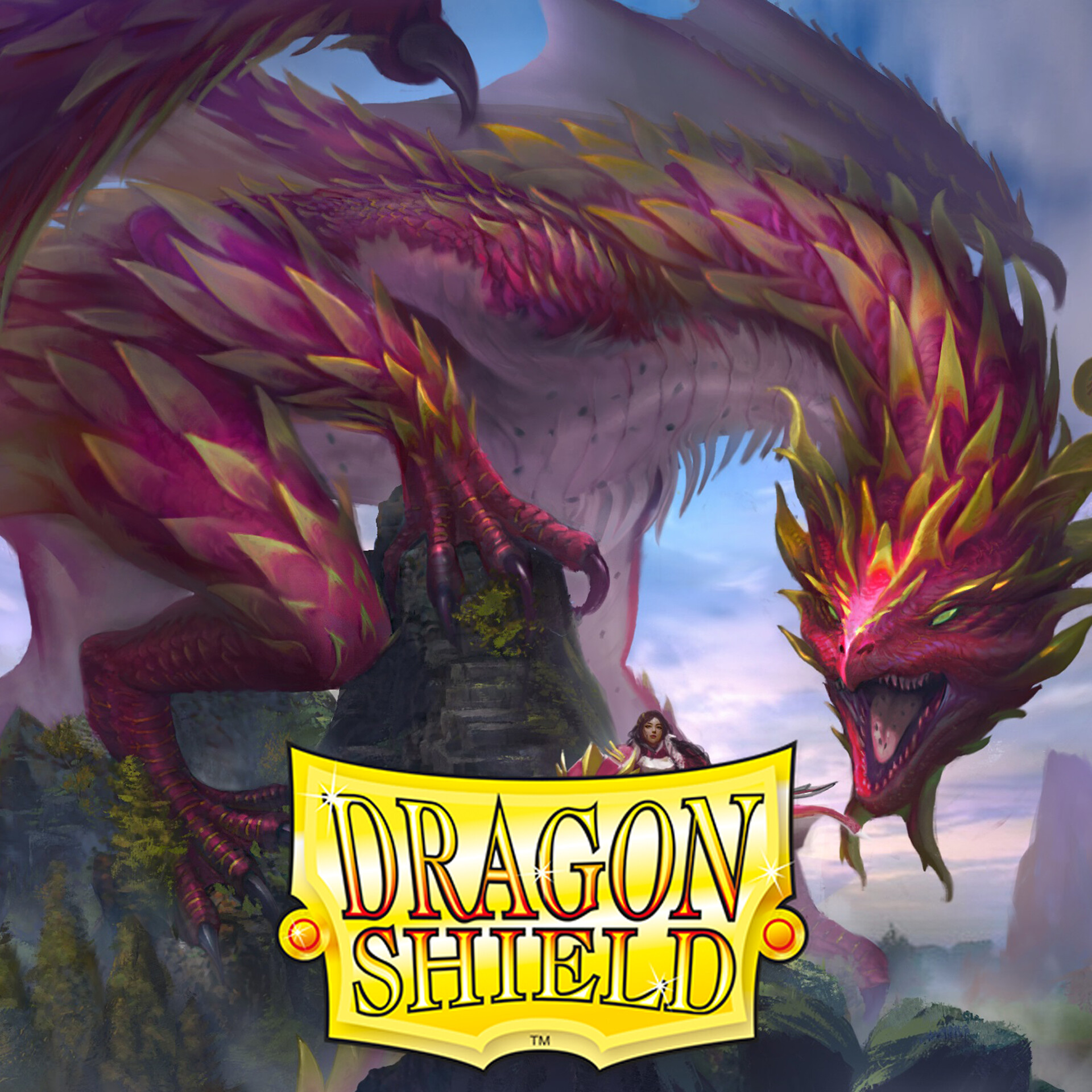 ArtStation - Dragonshield TCG - Dragonfruit Dragon.