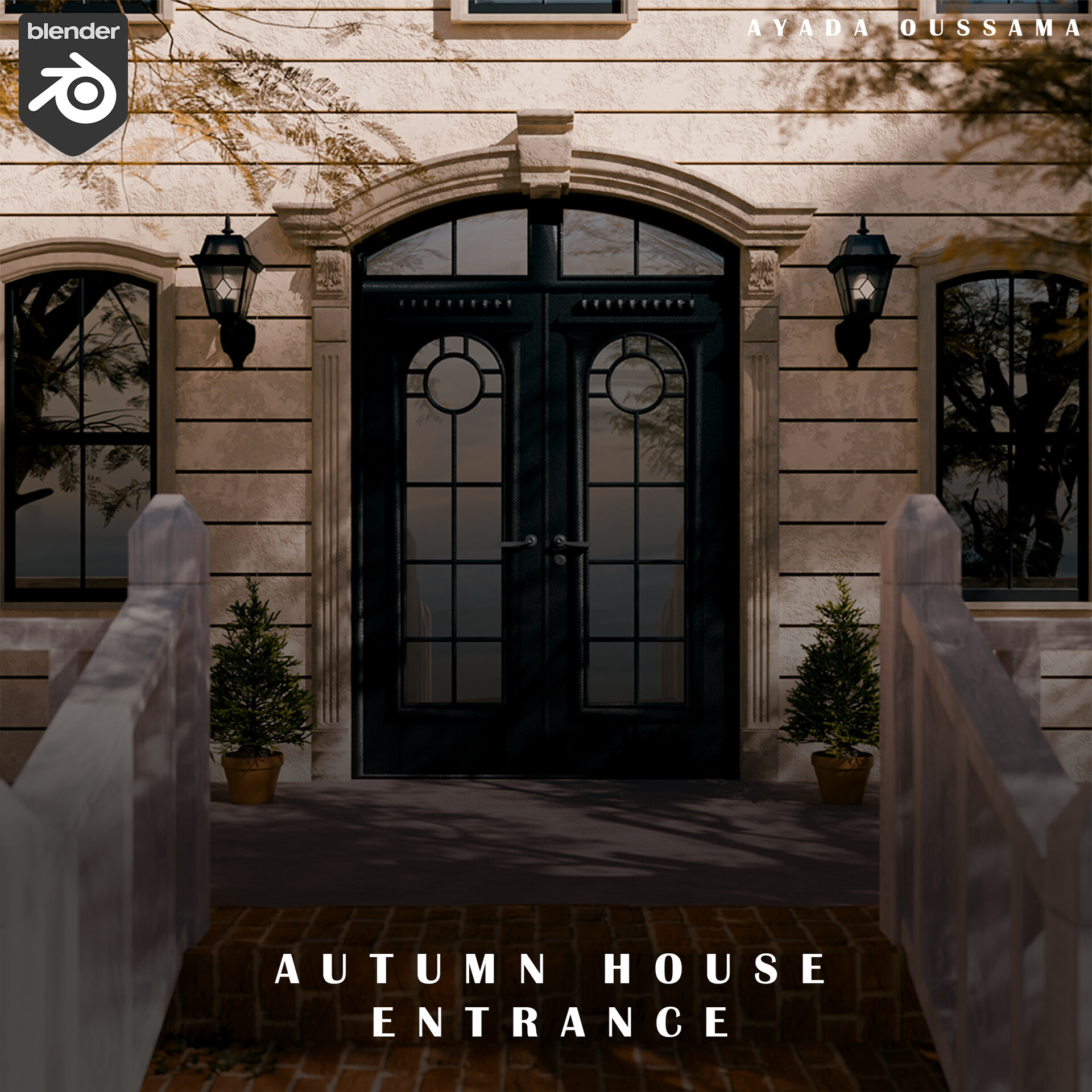 ArtStation - 3D Entrance Animation