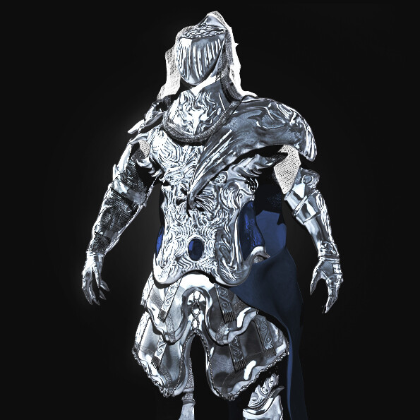 ArtStation - ''MOON KNIGHT'' - Armor Set/Boss 3D Model