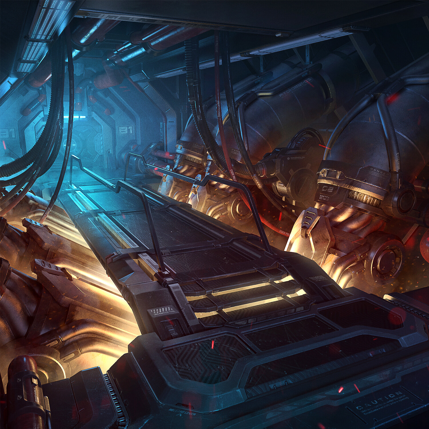 ArtStation - Technical floor (+Process)