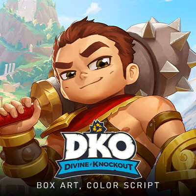 ArtStation - Divine Knockout (DKO) Cinematic Trailers | Box Art & Color ...