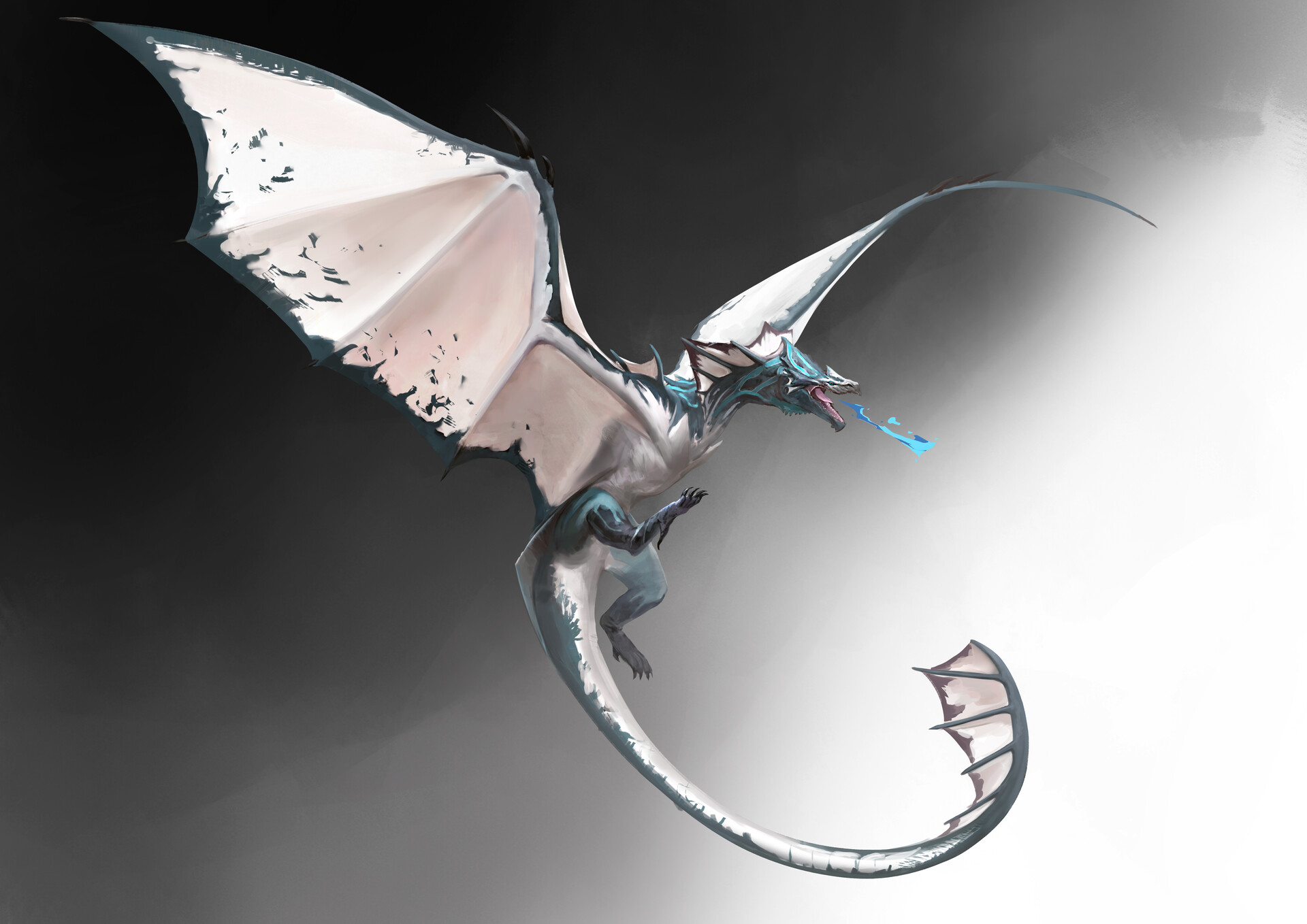 ArtStation - Aquatic Dragon