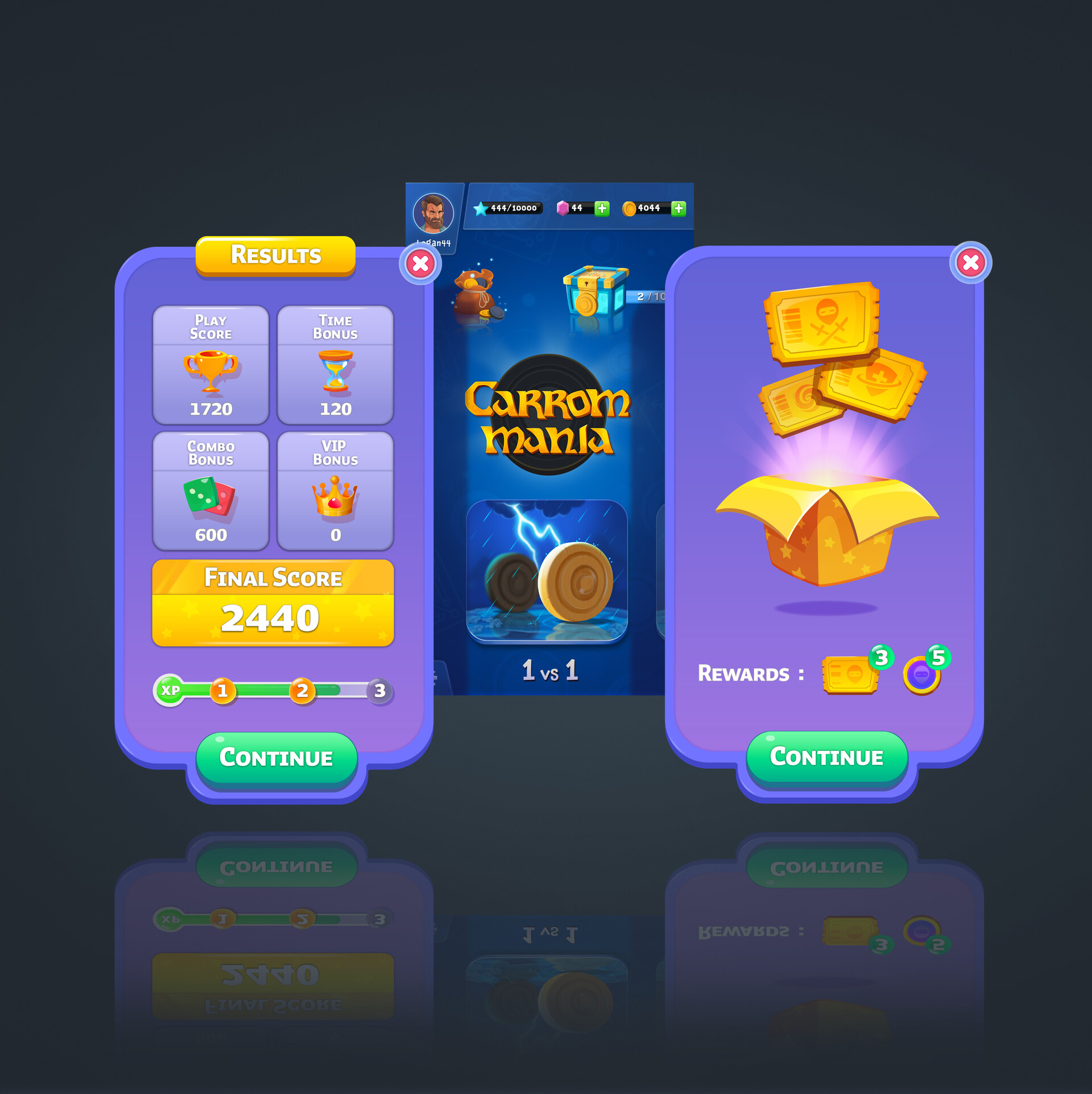 ArtStation - Game UI Designs