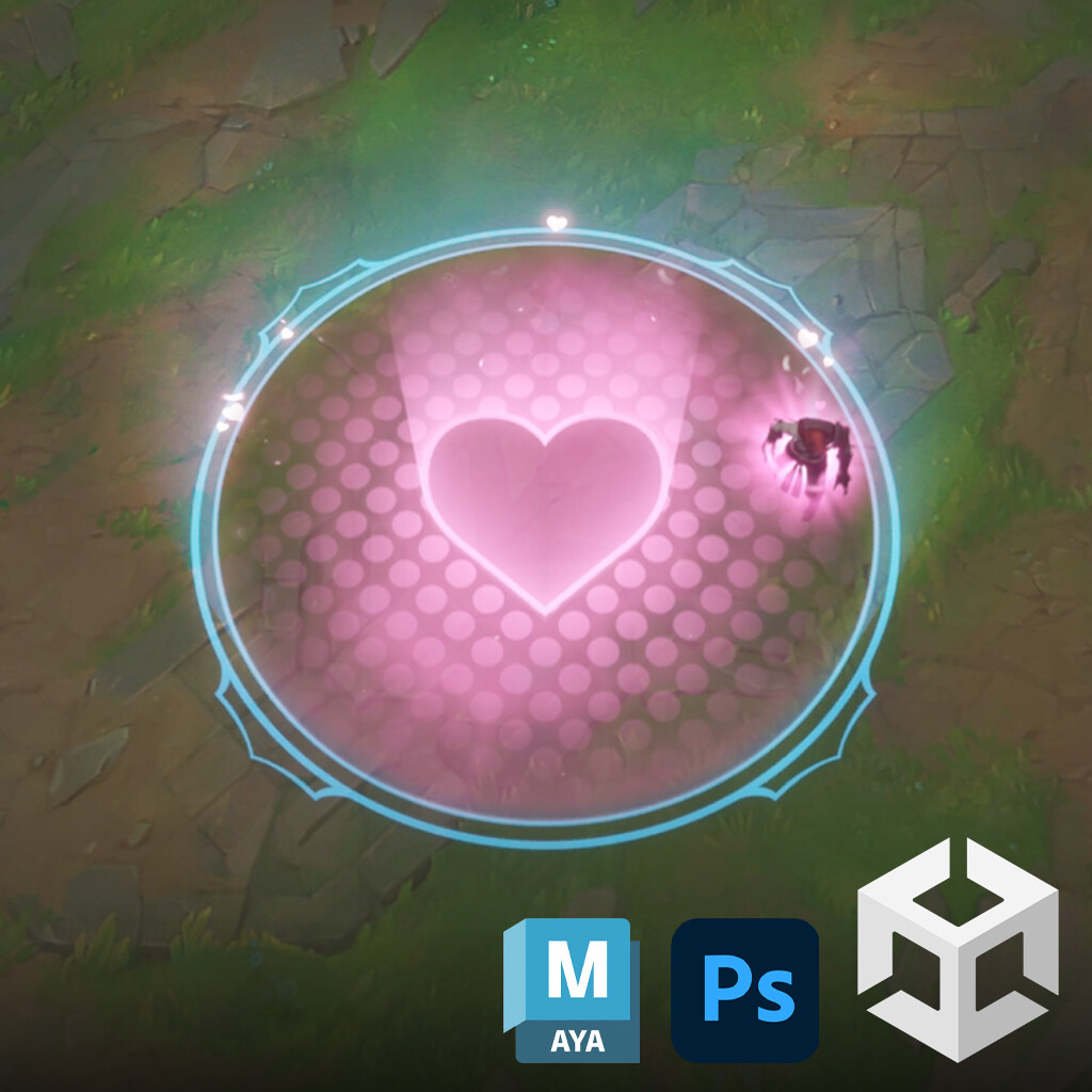 ArtStation - Charm Zone Spell VFX