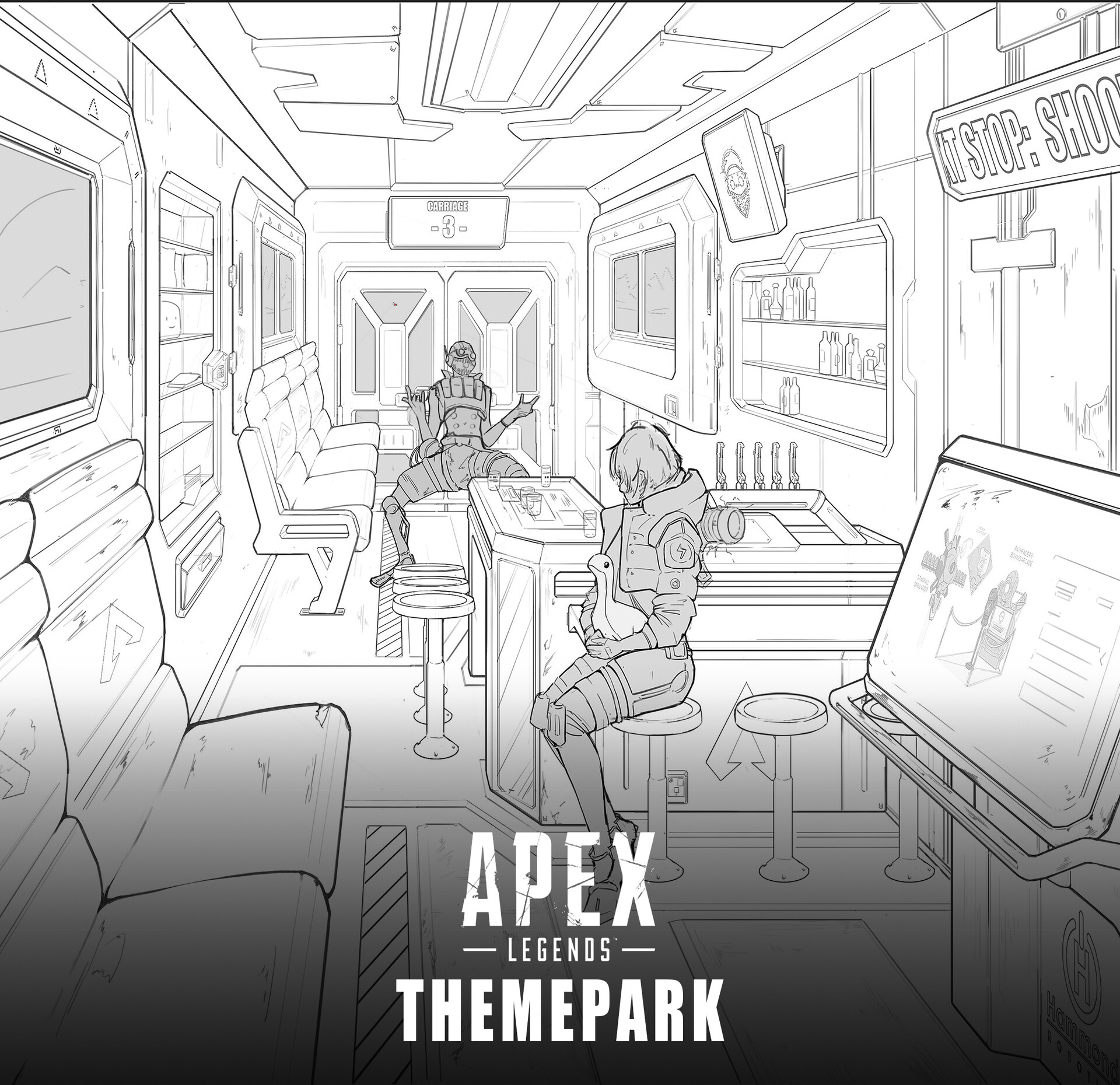 ArtStation - Apex Legend Theme Environments
