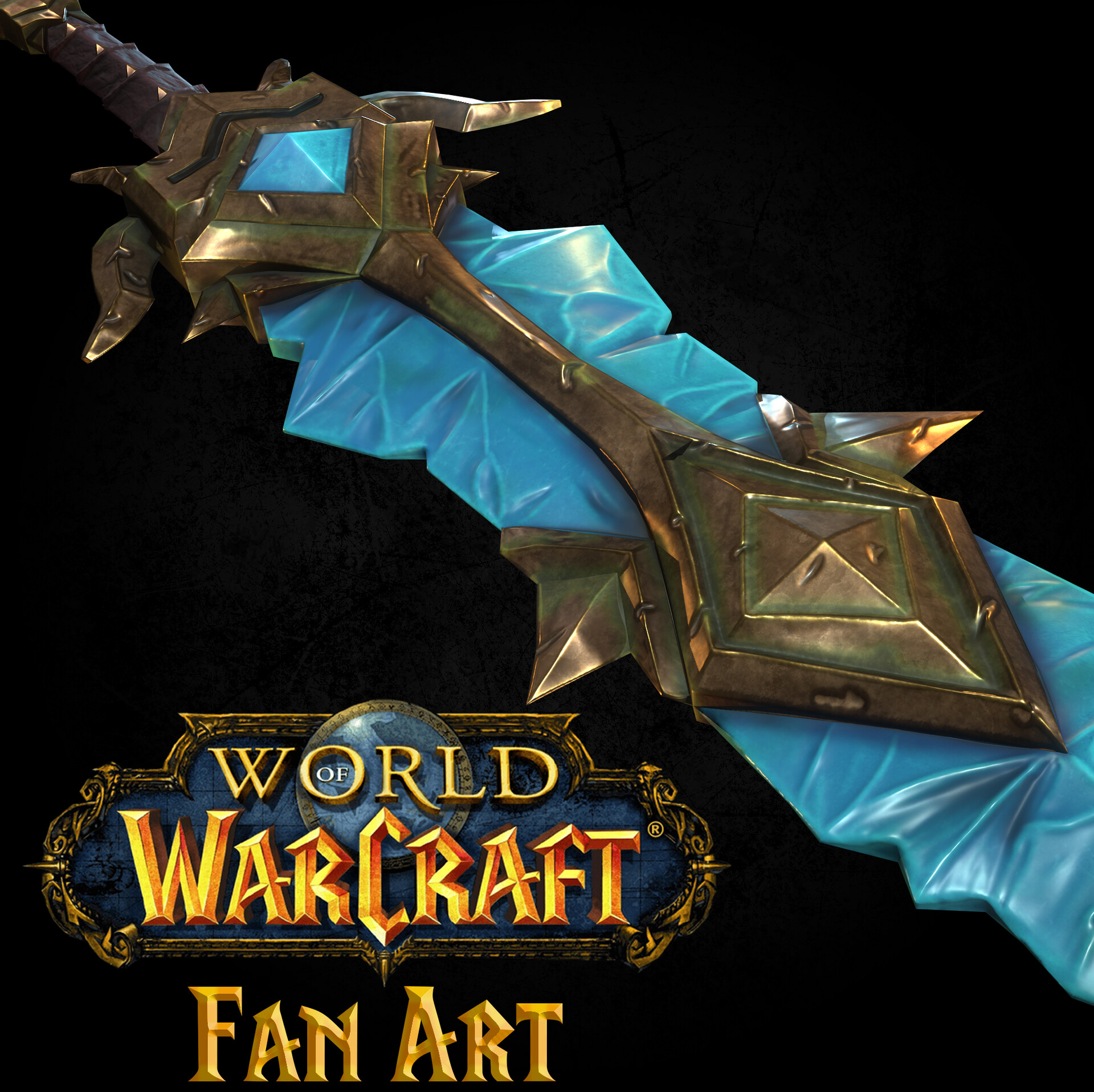 ArtStation - WoW Sword Fan Art