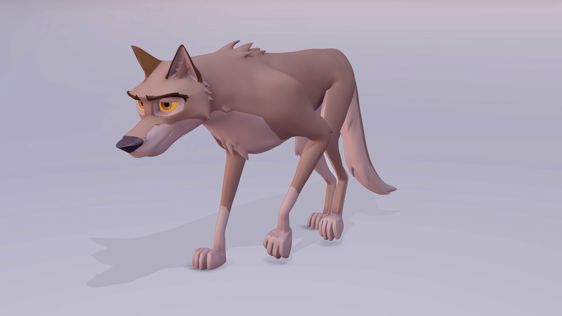 ArtStation - Wolf Walk Cycle