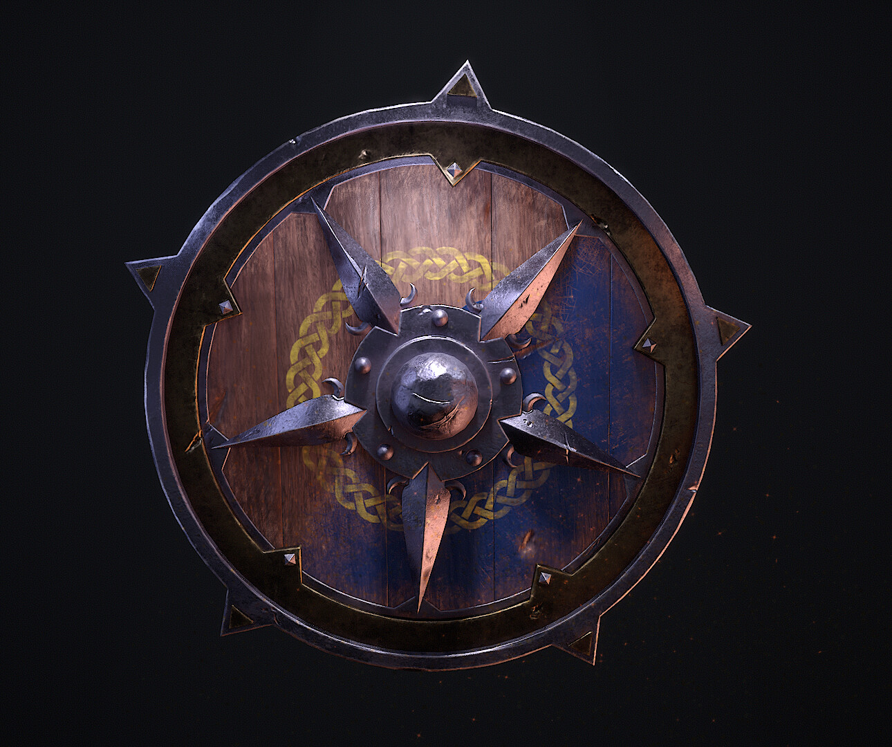 ArtStation - Viking/Fantasy Style Shield