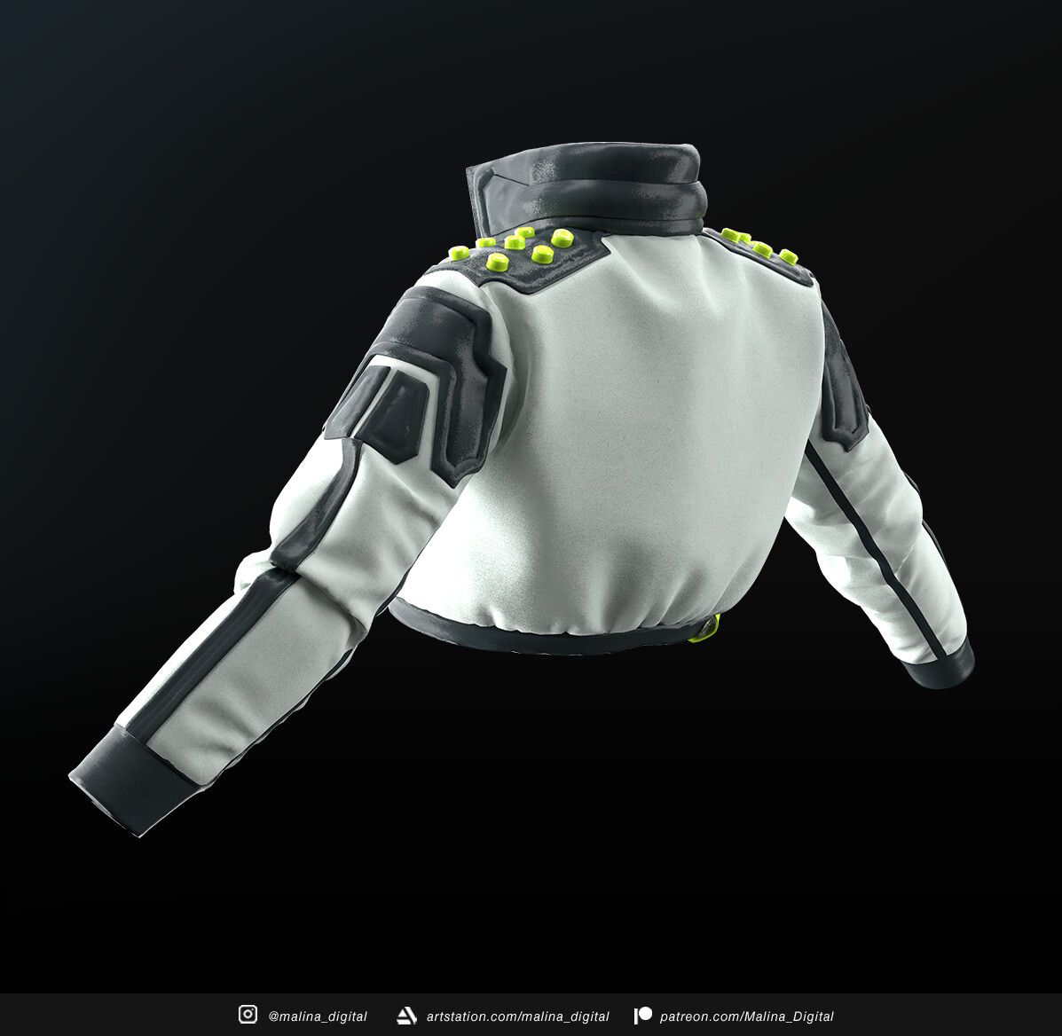 ArtStation - Cyberpunk style jacket